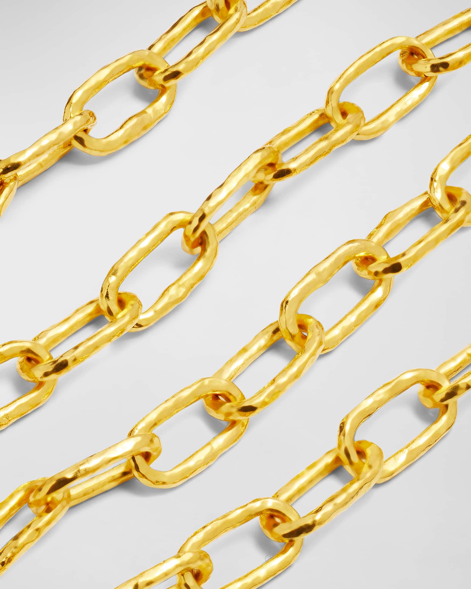 Gurhan Men's 24K Yellow Gold Cable Chain Necklace, 20"L | Neiman Marcus