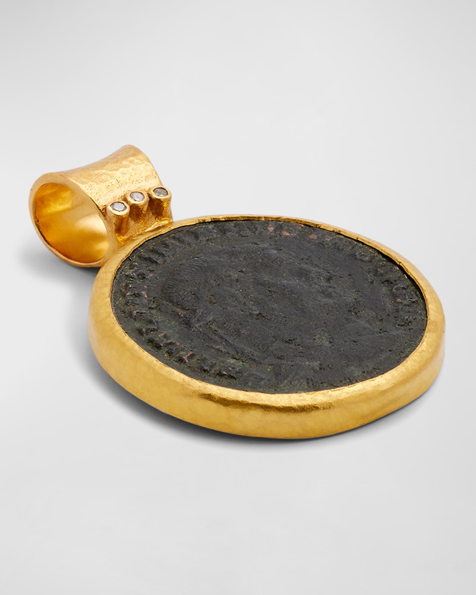 Gurhan Men's Mixed Gold Roman Coin Pendant | Neiman Marcus