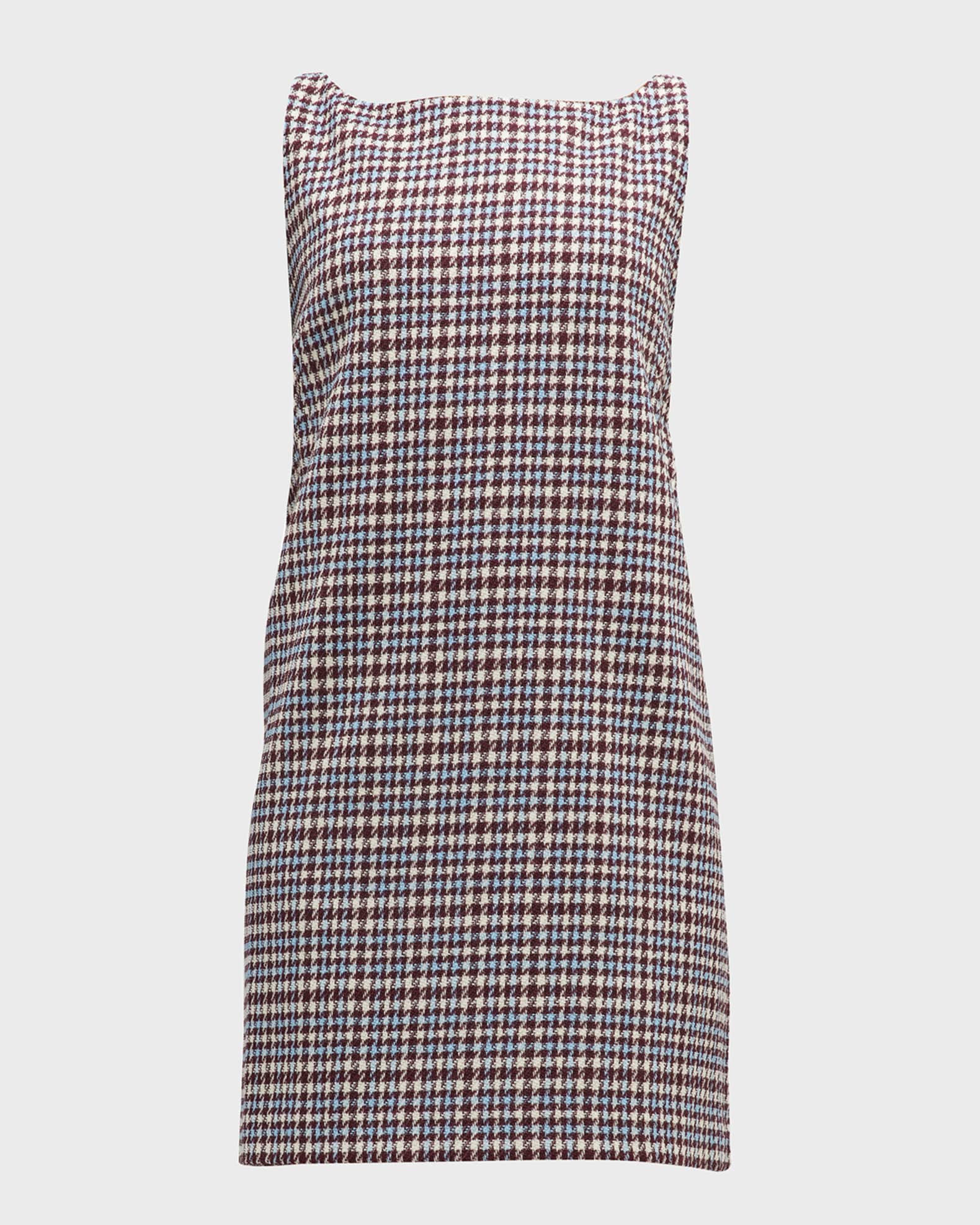 Rebecca Taylor Techy Houndstooth Shift Dress | Neiman Marcus