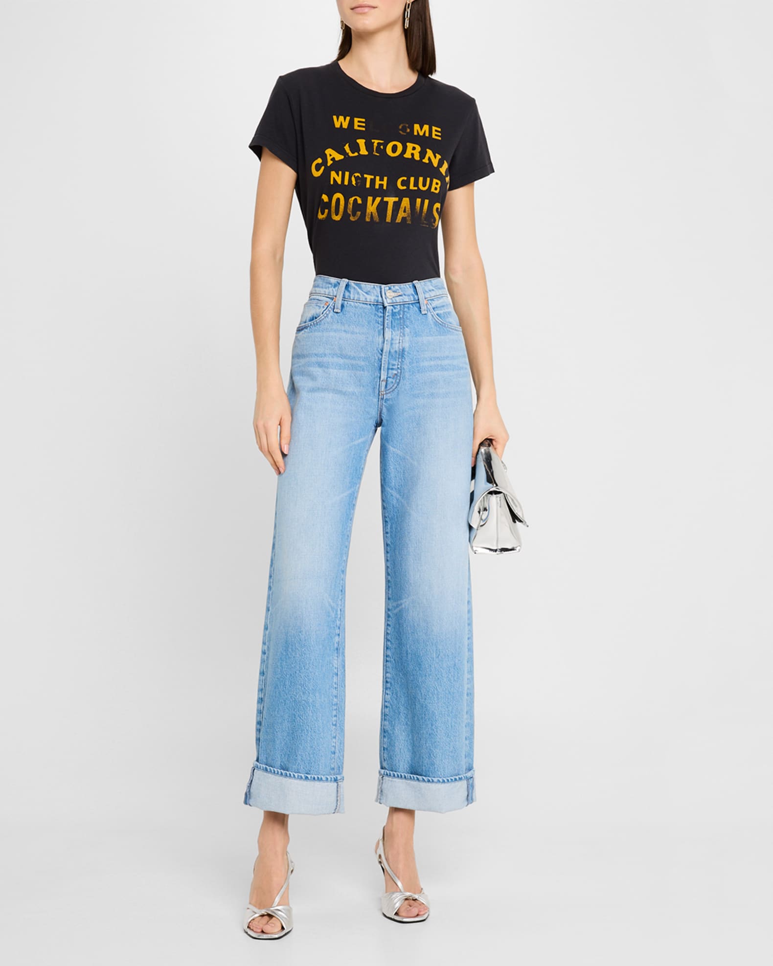 The Boxy Goodie Goodie Crewneck Tee | Neiman Marcus