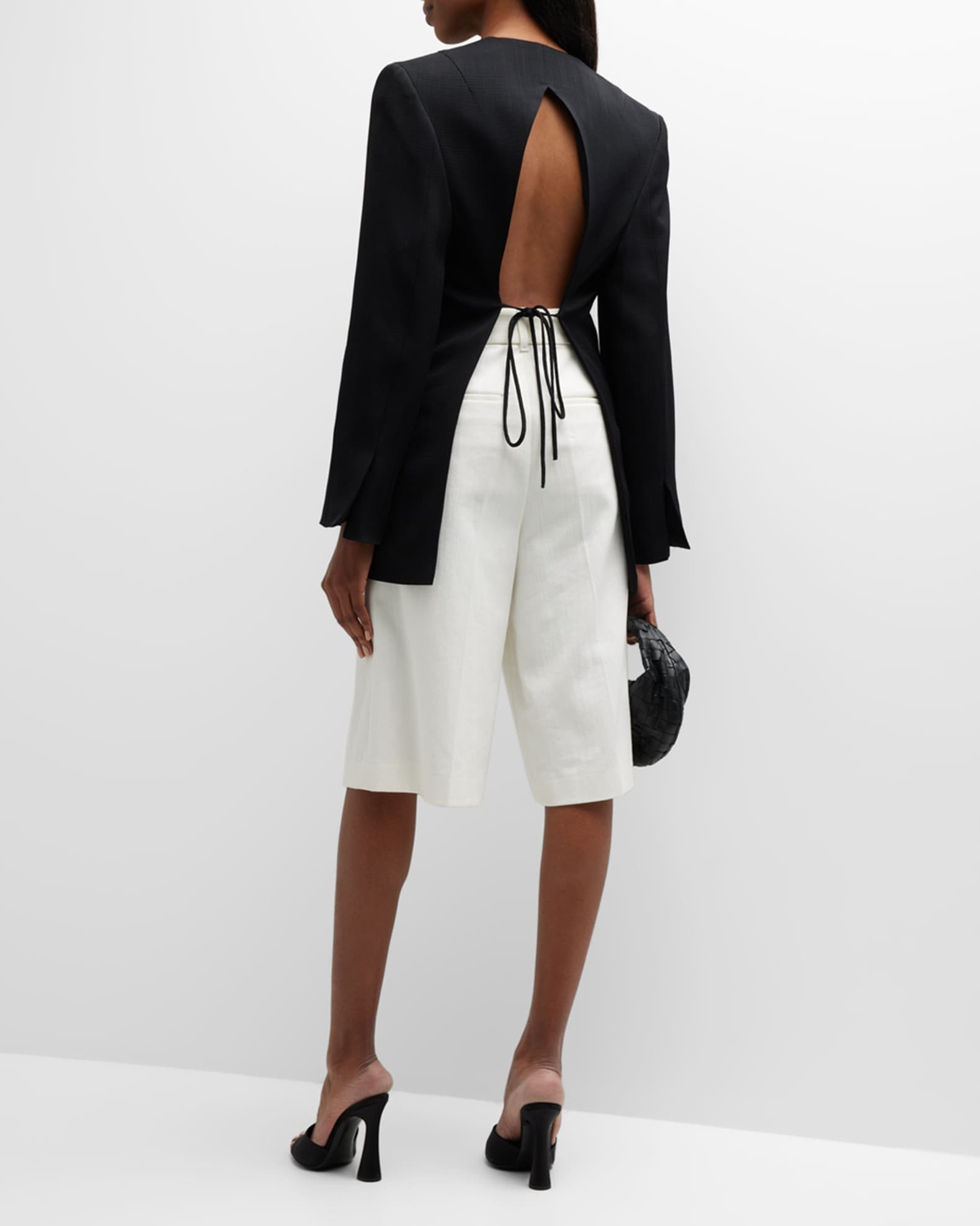 Rohe Open-Back Blazer | Neiman Marcus