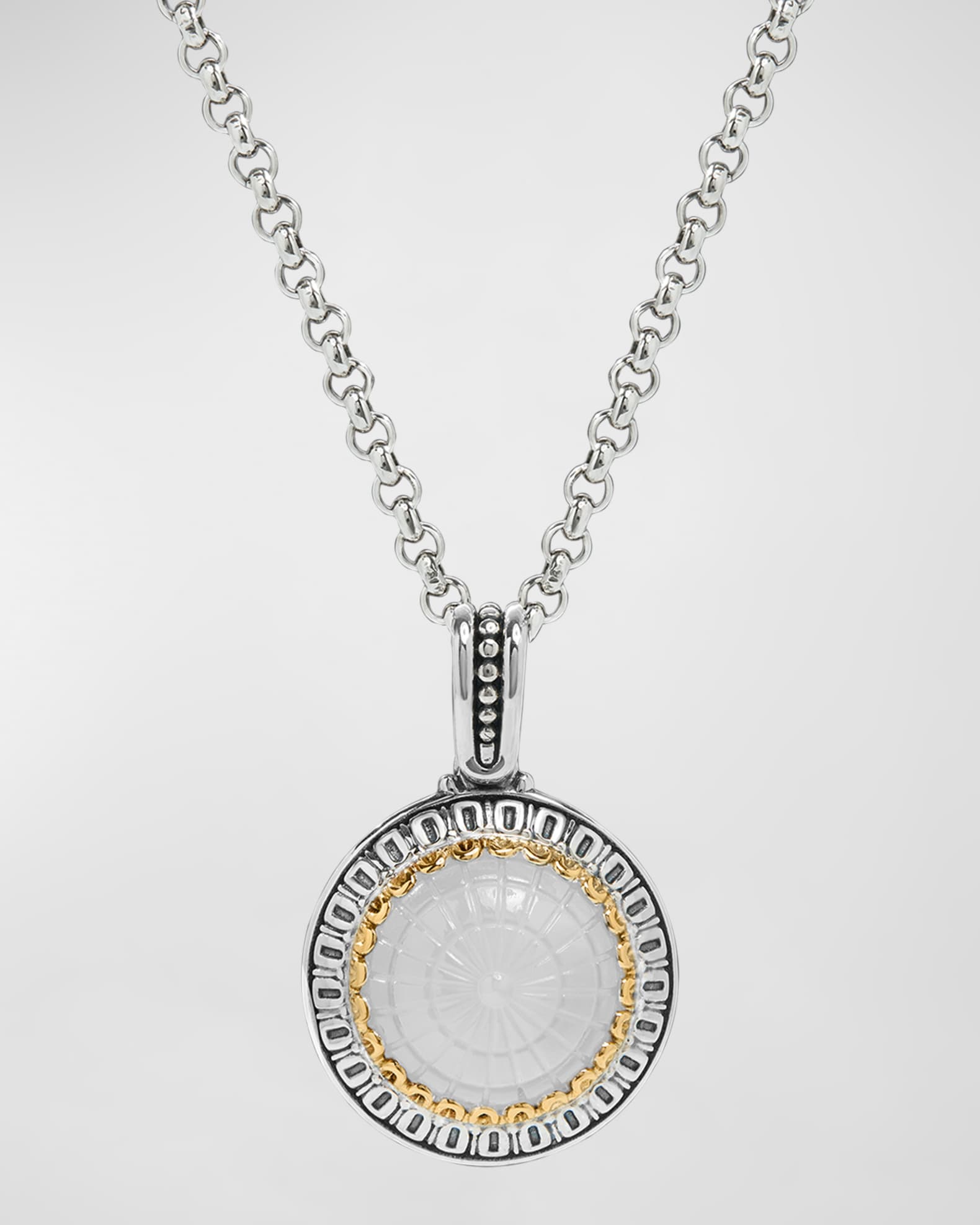 Konstantino Dome Mother-of-Pearl Doublet Pendant | Neiman Marcus