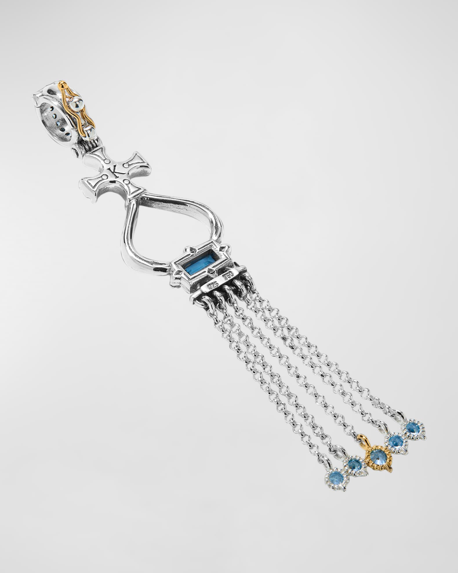 Konstantino Dome Spinel Tassel Pendant | Neiman Marcus