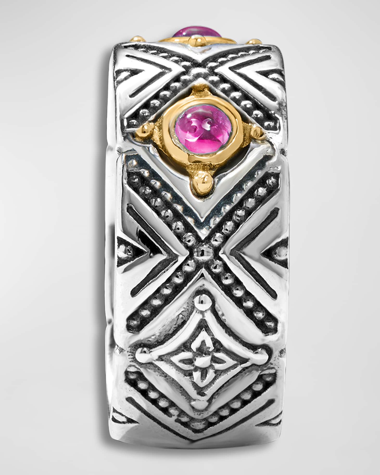 Konstantino Dome Triple Corundum Ring | Neiman Marcus