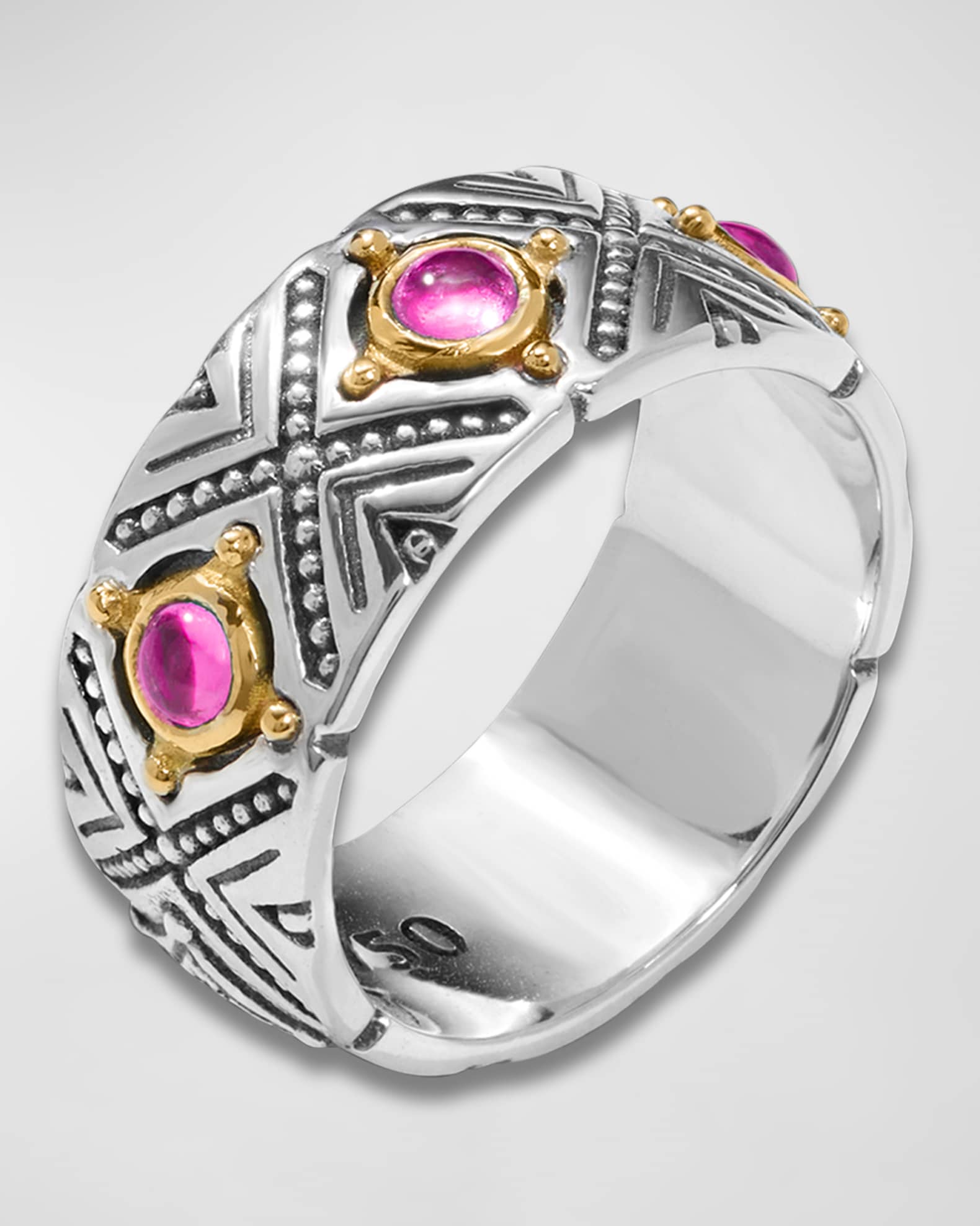 Konstantino Dome Triple Corundum Ring | Neiman Marcus