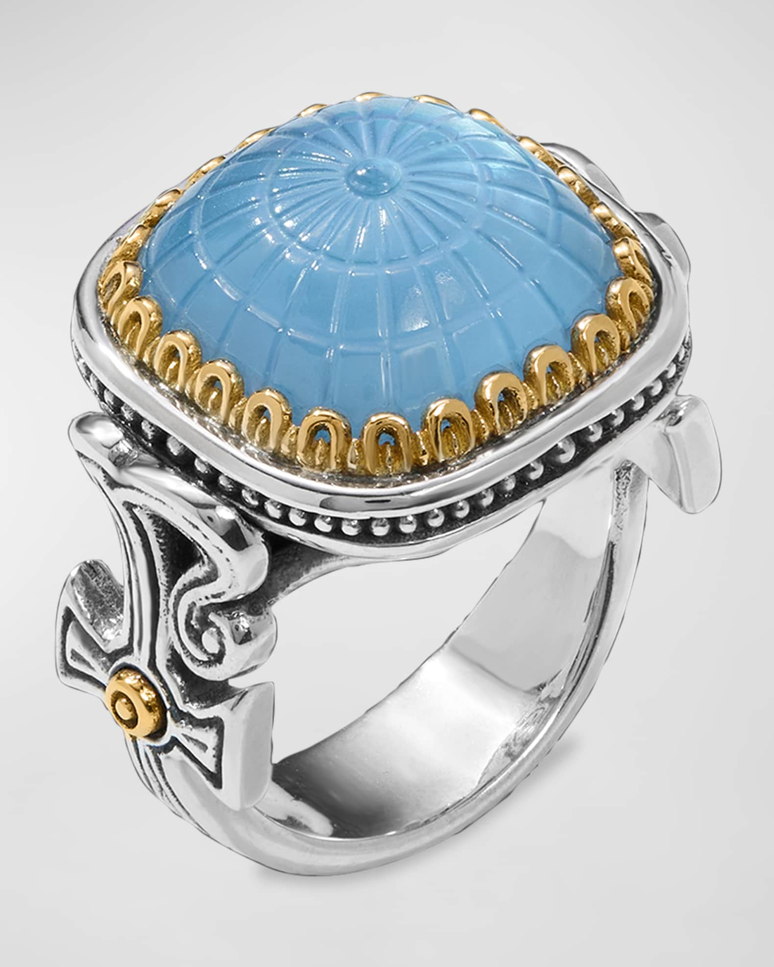 Konstantino Dome Spinel and Mother-of-Pearl Doublet Ring | Neiman Marcus