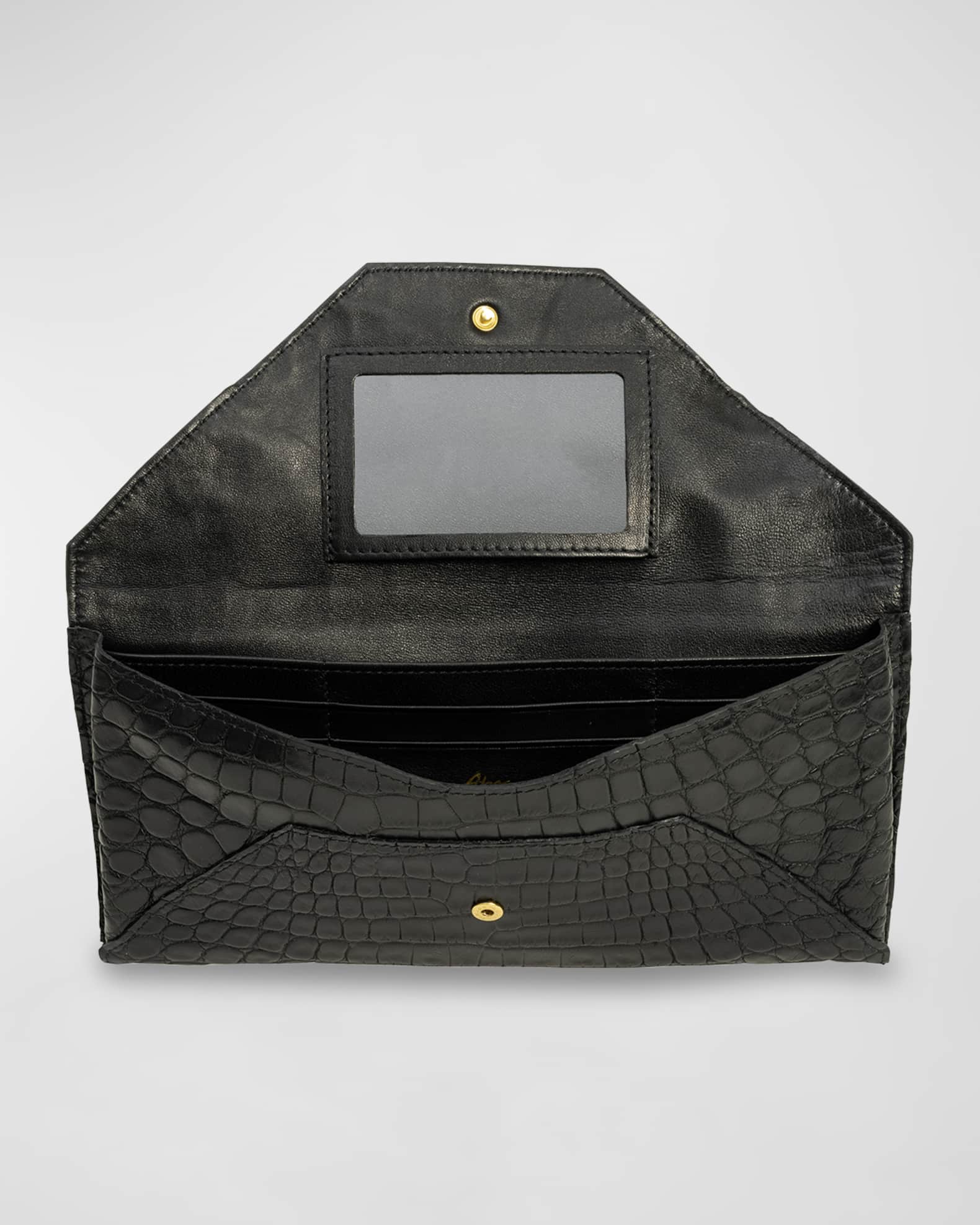 Abas Envelope Alligator Travel Organizer | Neiman Marcus