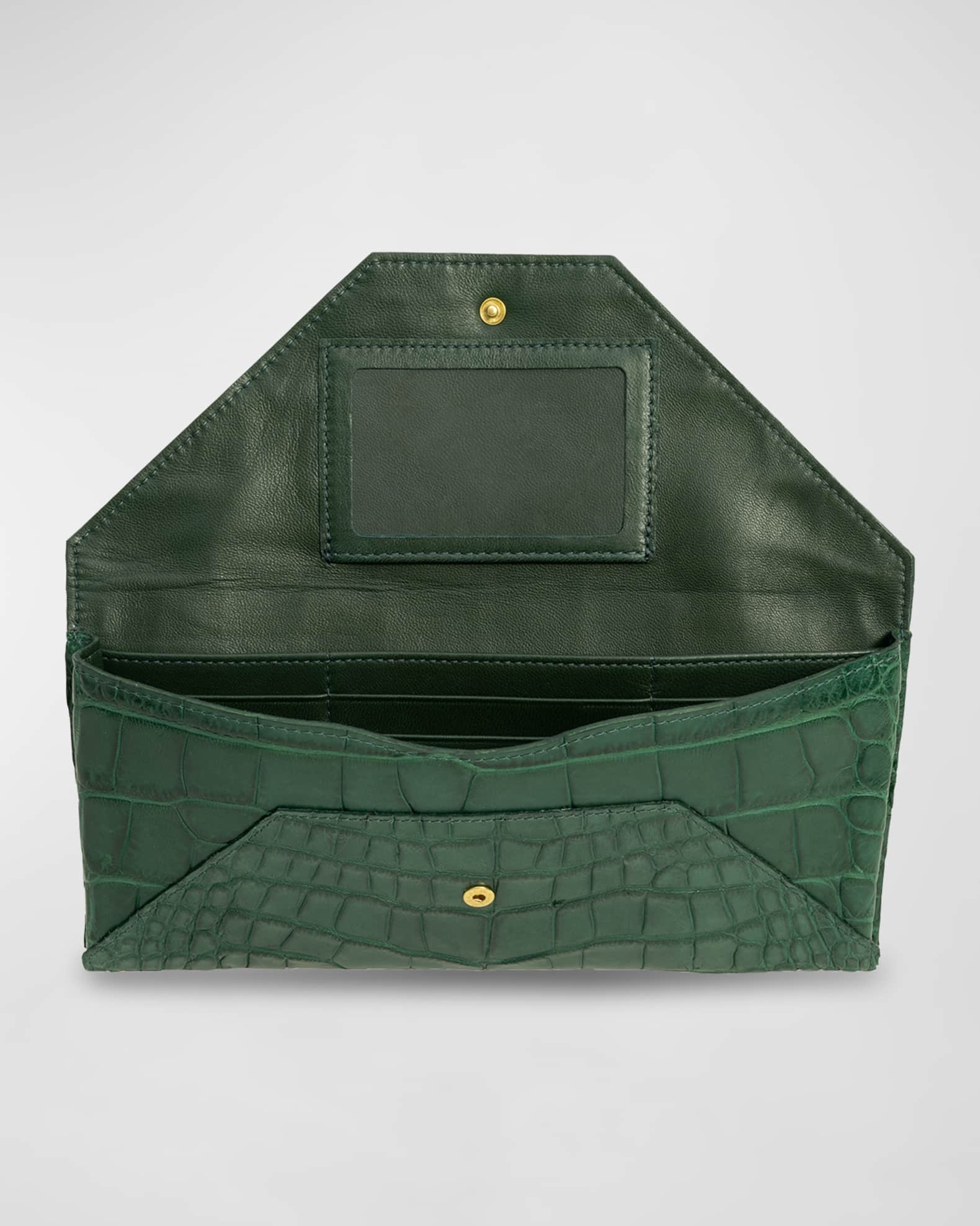 Abas Envelope Alligator Travel Organizer | Neiman Marcus