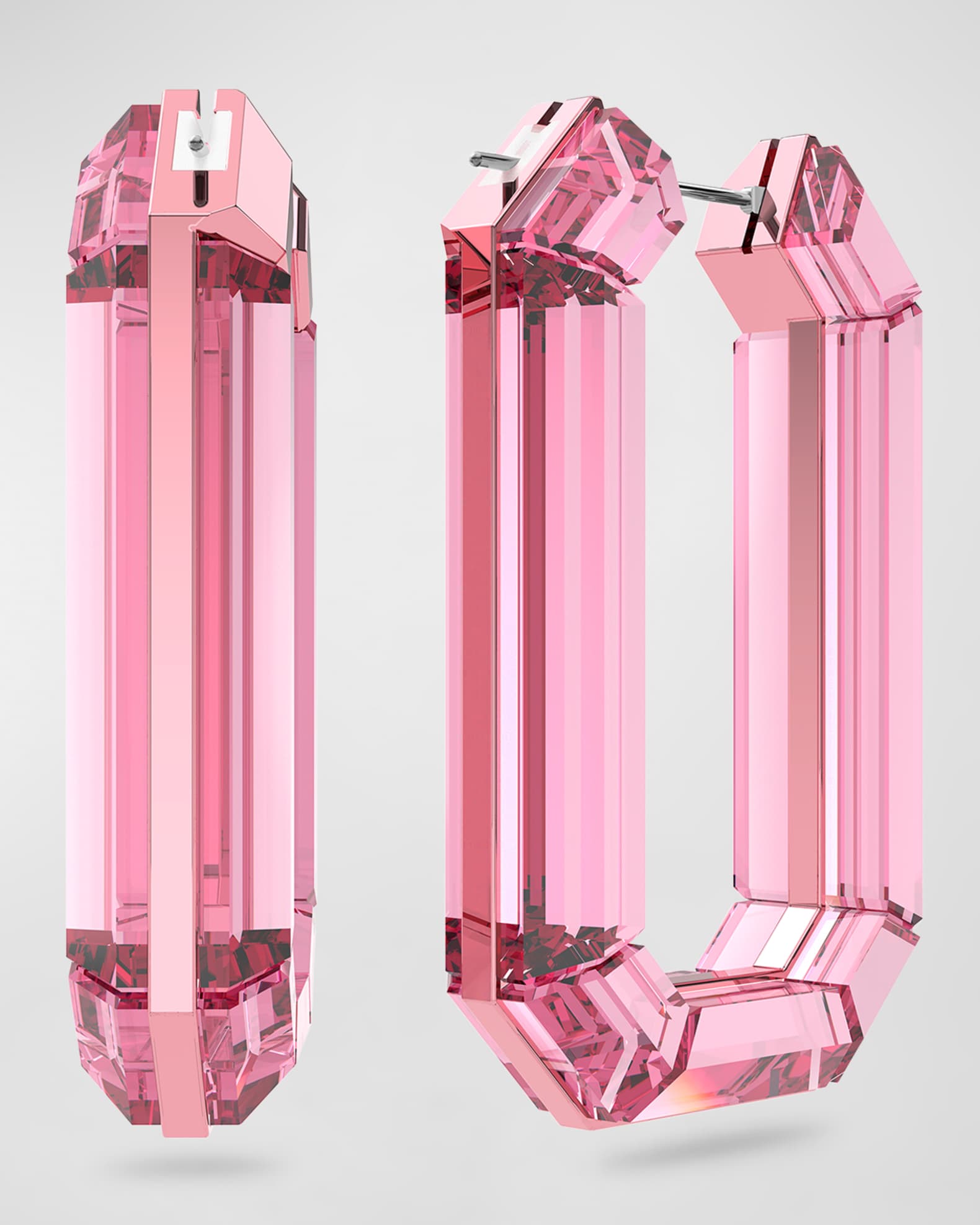 SWAROVSKI Lucent Hoop Earrings | Neiman Marcus