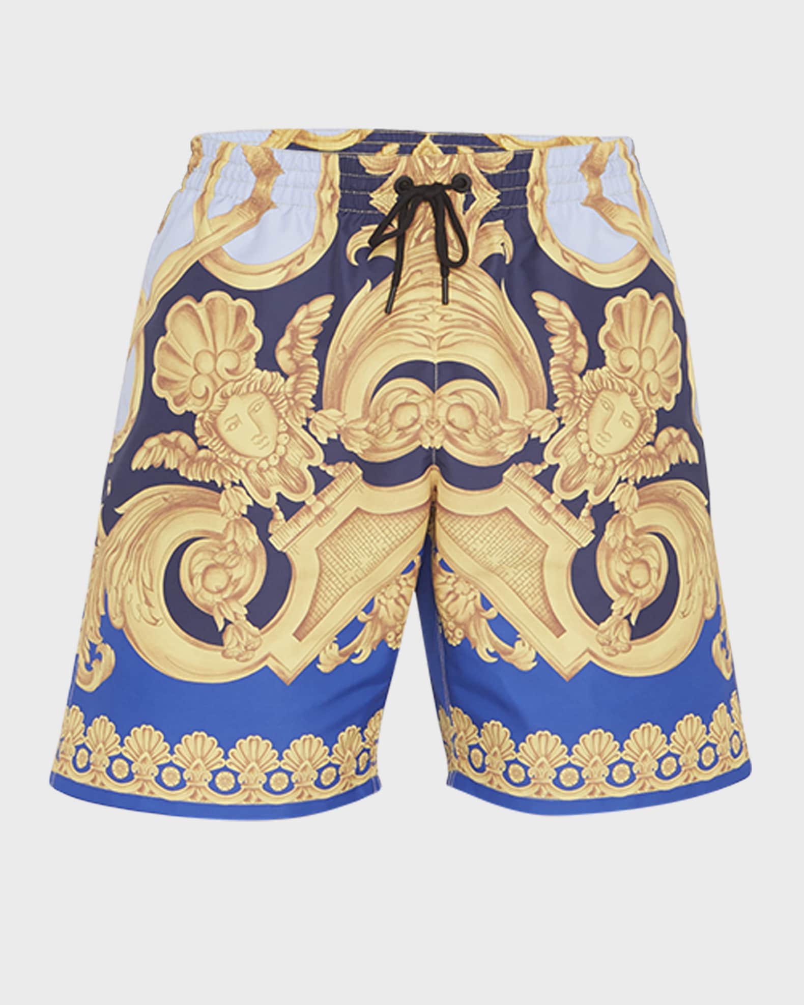 Versace Men's Barocco 660 Swim Trunks | Neiman Marcus