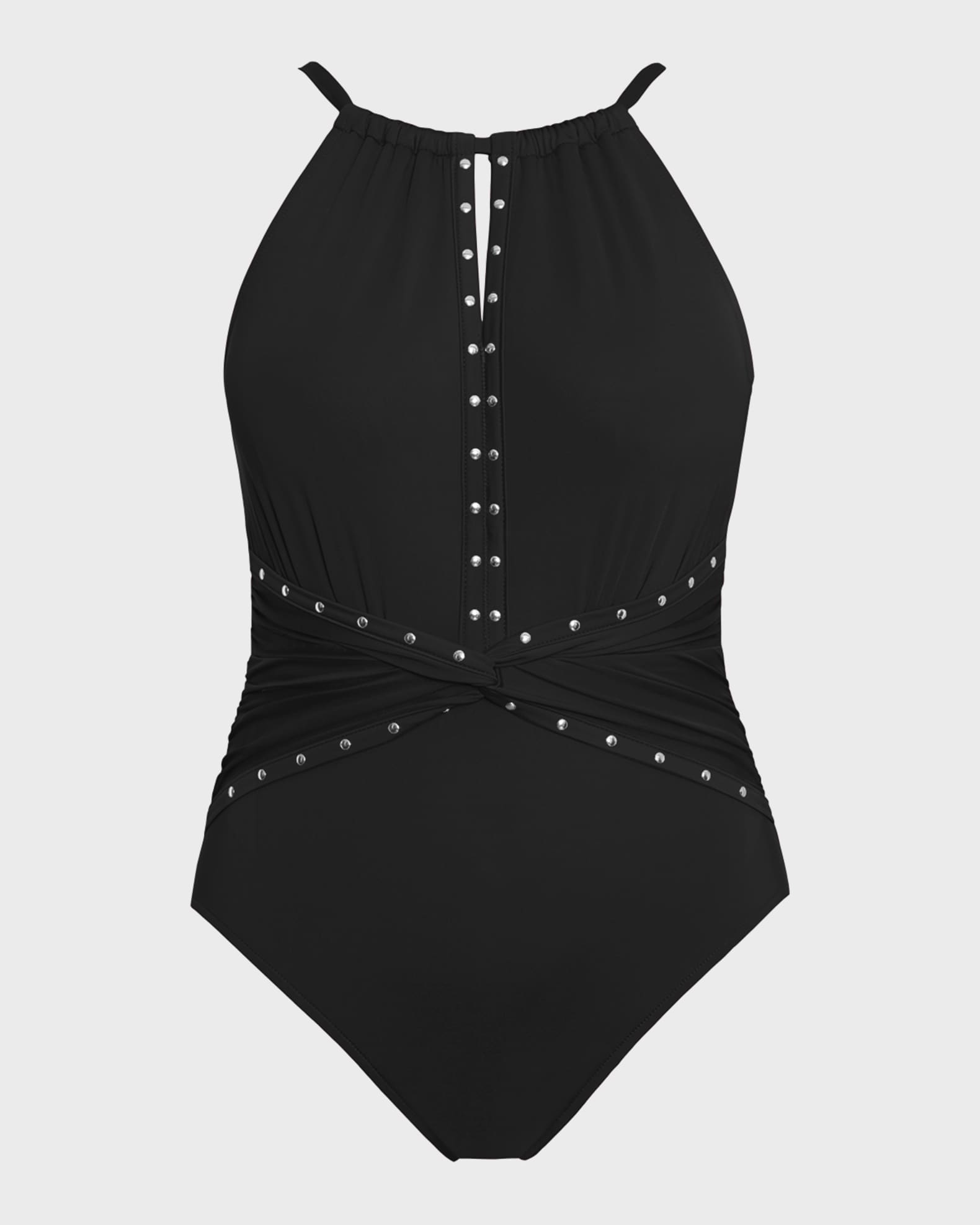 Magicsuit Diana Riveted One-Piece Swimsuit | Neiman Marcus