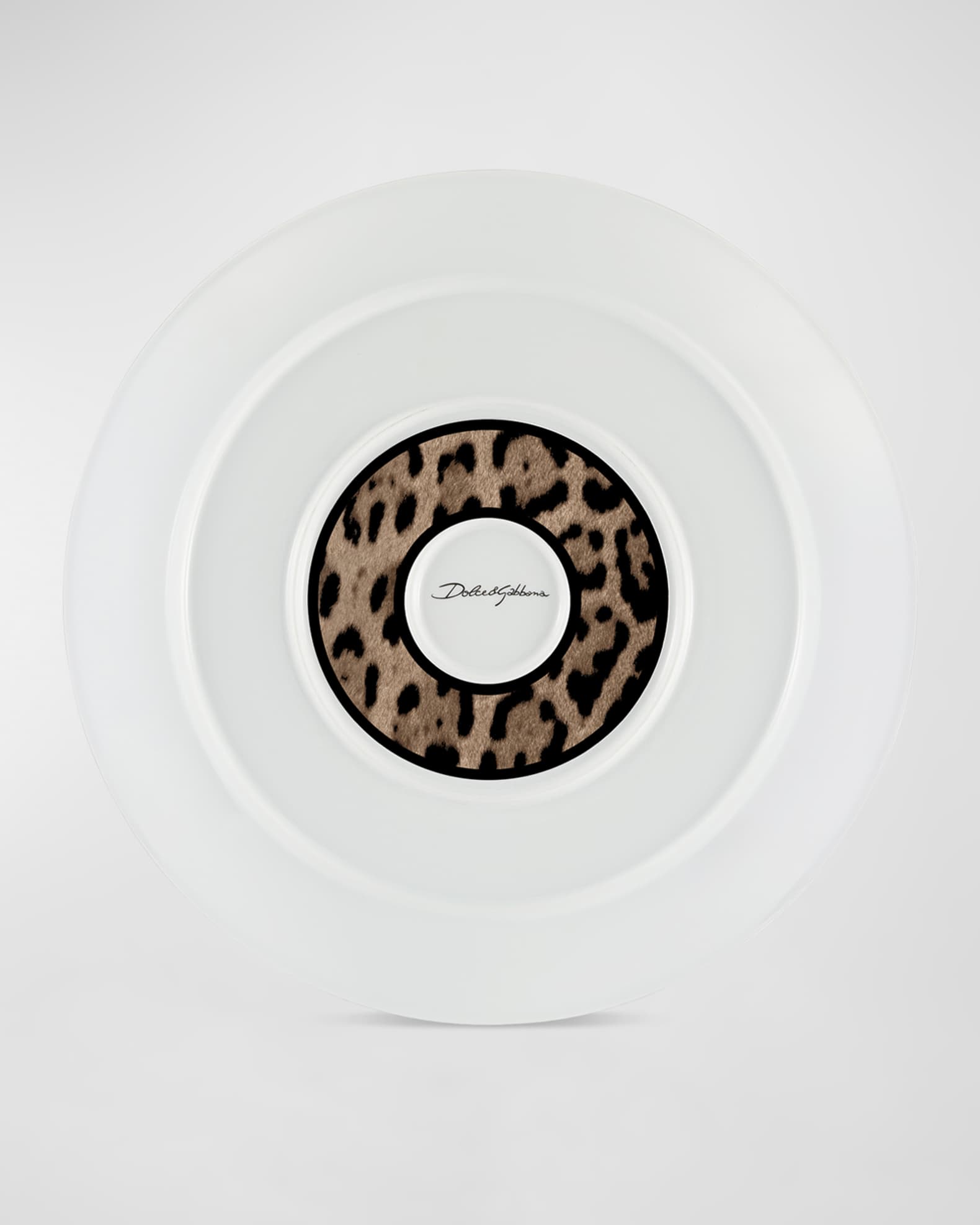 Dolce&Gabbana Casa Leopard Medium Serving Plate | Neiman Marcus