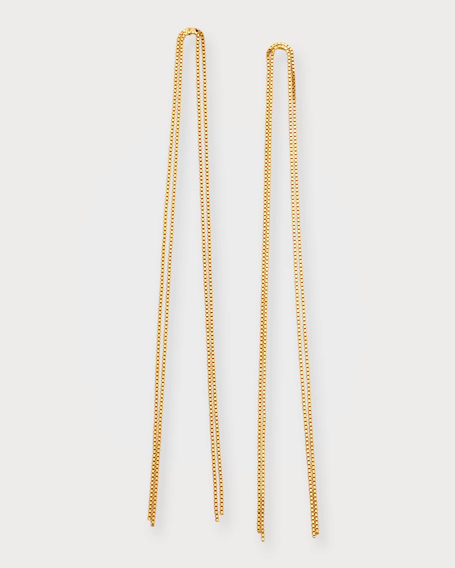Tai Double Chain Linear Earrings | Neiman Marcus