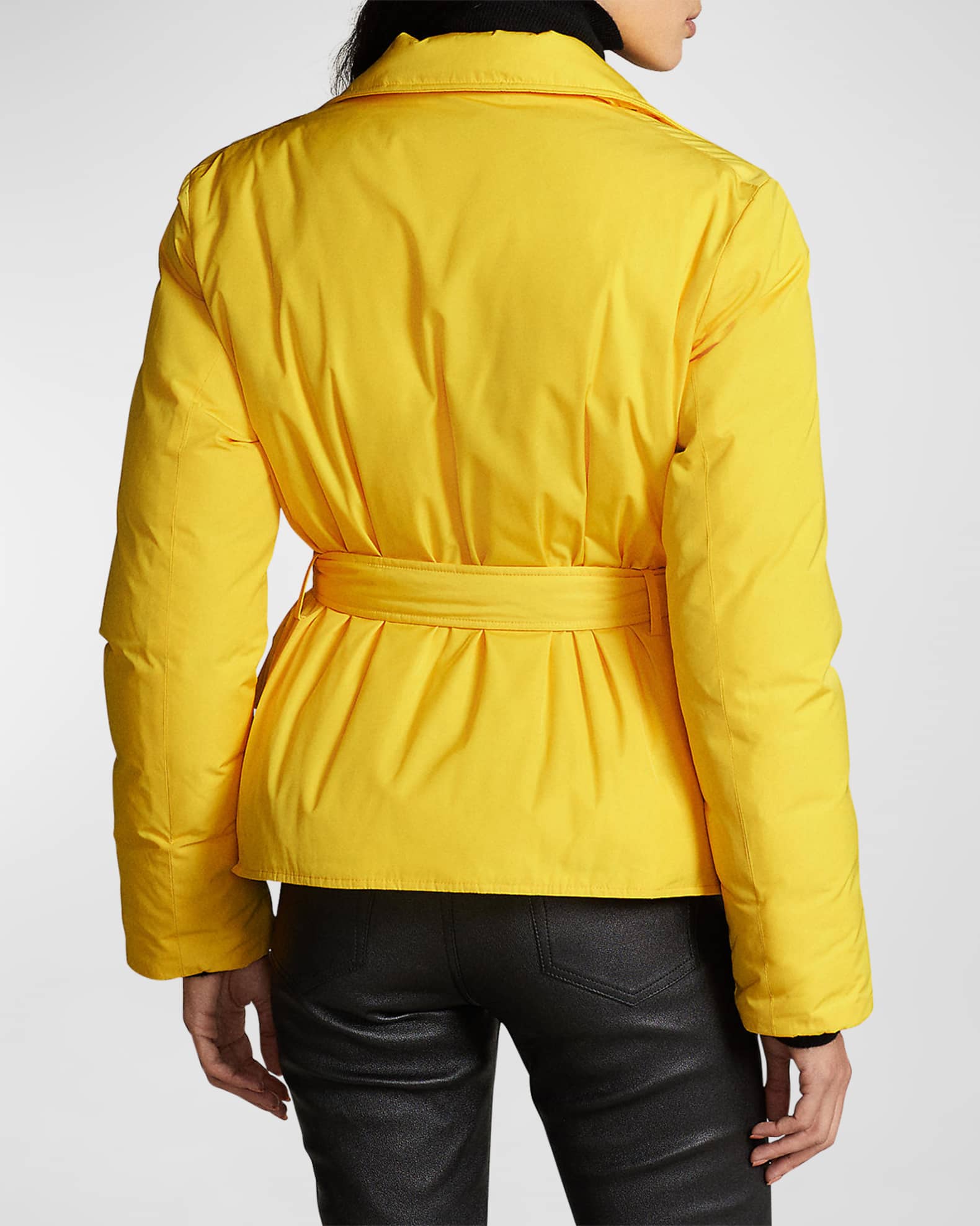 Polo Ralph Lauren Belted Down Jacket | Neiman Marcus