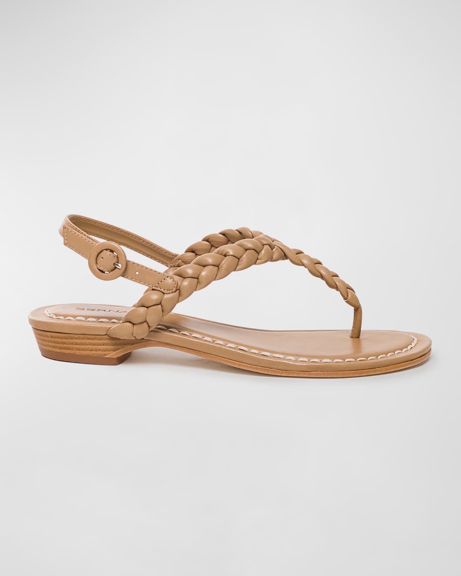 Bernardo Penelope Braided Thong Sandals | Neiman Marcus