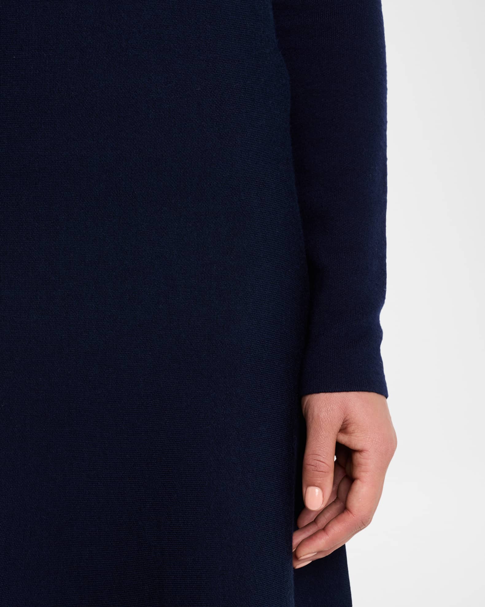 Freddie Midi Wool-Cashmere Skirt | Neiman Marcus