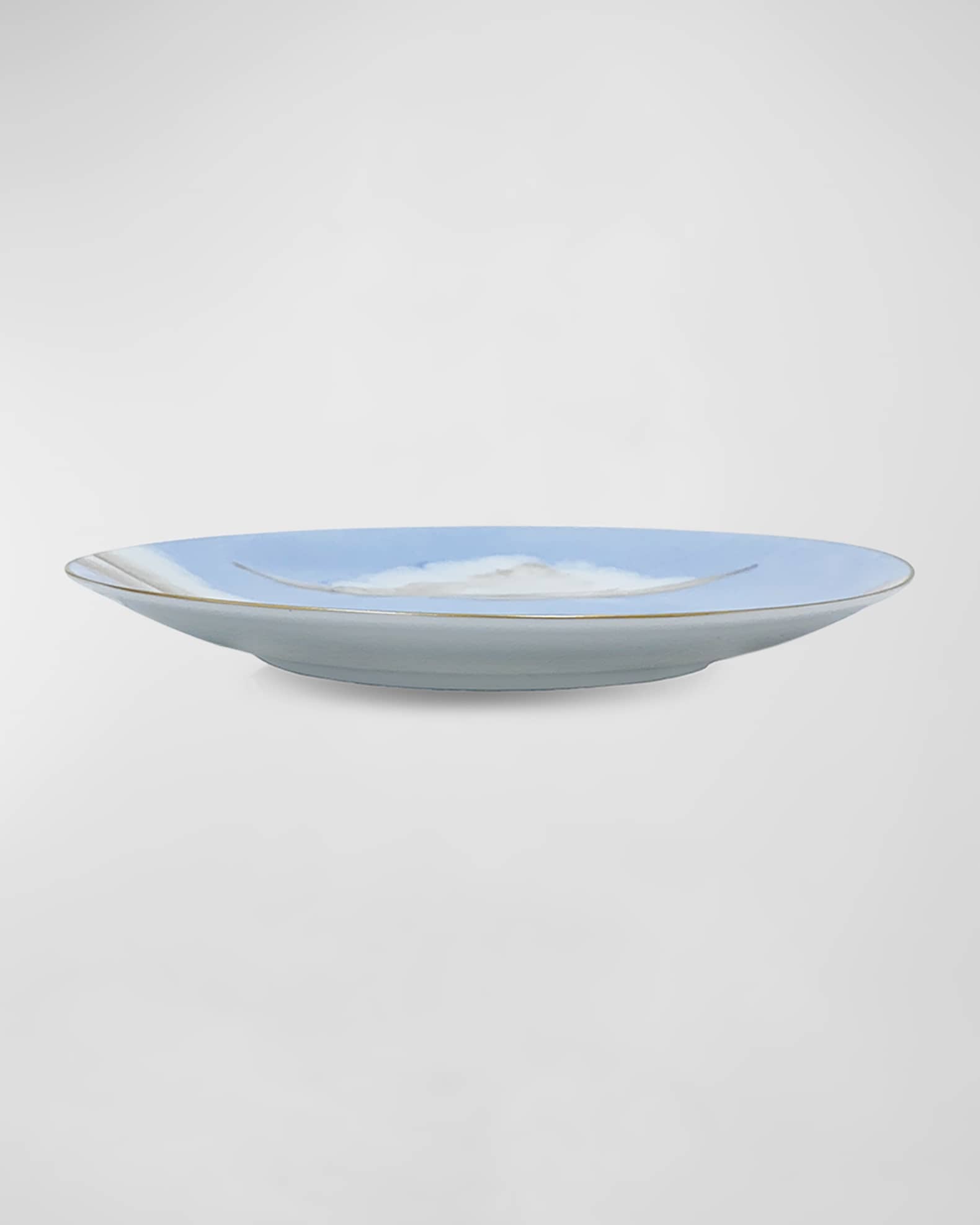 Jonathan Hansen X Marie Daage Cloud Porcelain Dessert Plate | Neiman Marcus