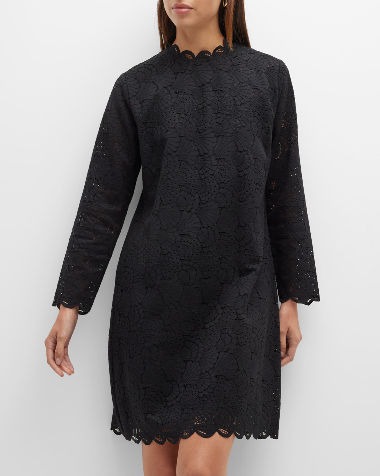 Masai Ninalo Embroidered Shift Dress | Neiman Marcus