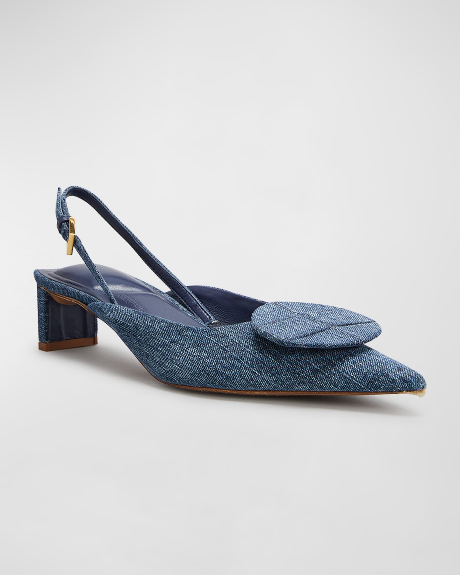 Jacquemus Les Chaussures Duelo Slingback Ballerina Pumps | Neiman Marcus