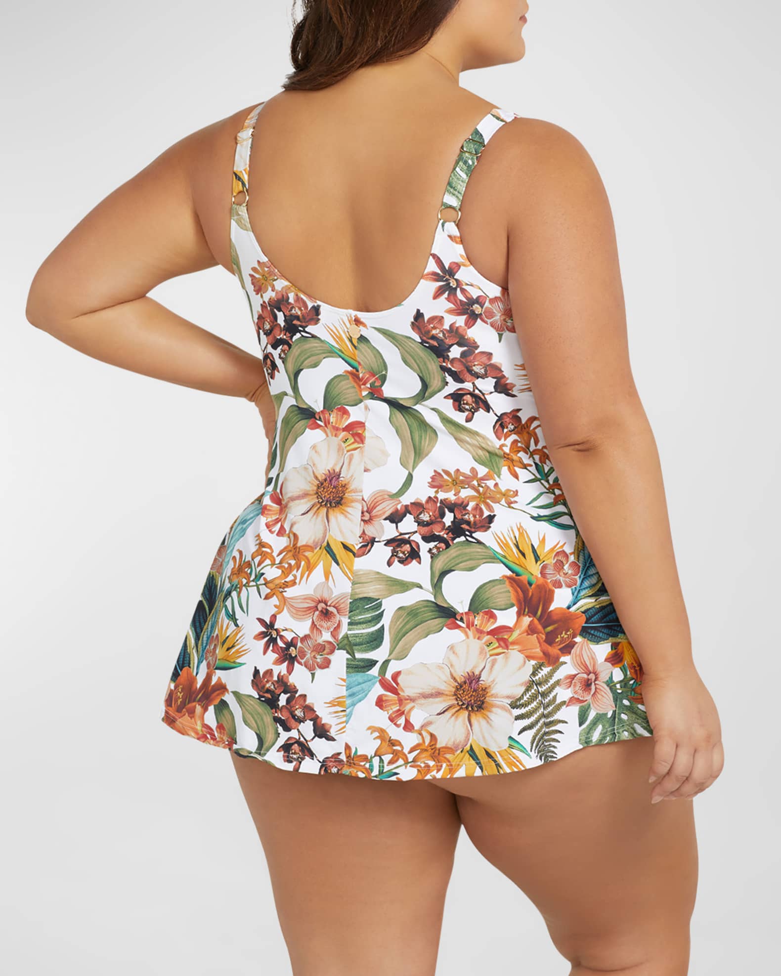Artesands Plus Size Into The Saltu Swimdress | Neiman Marcus