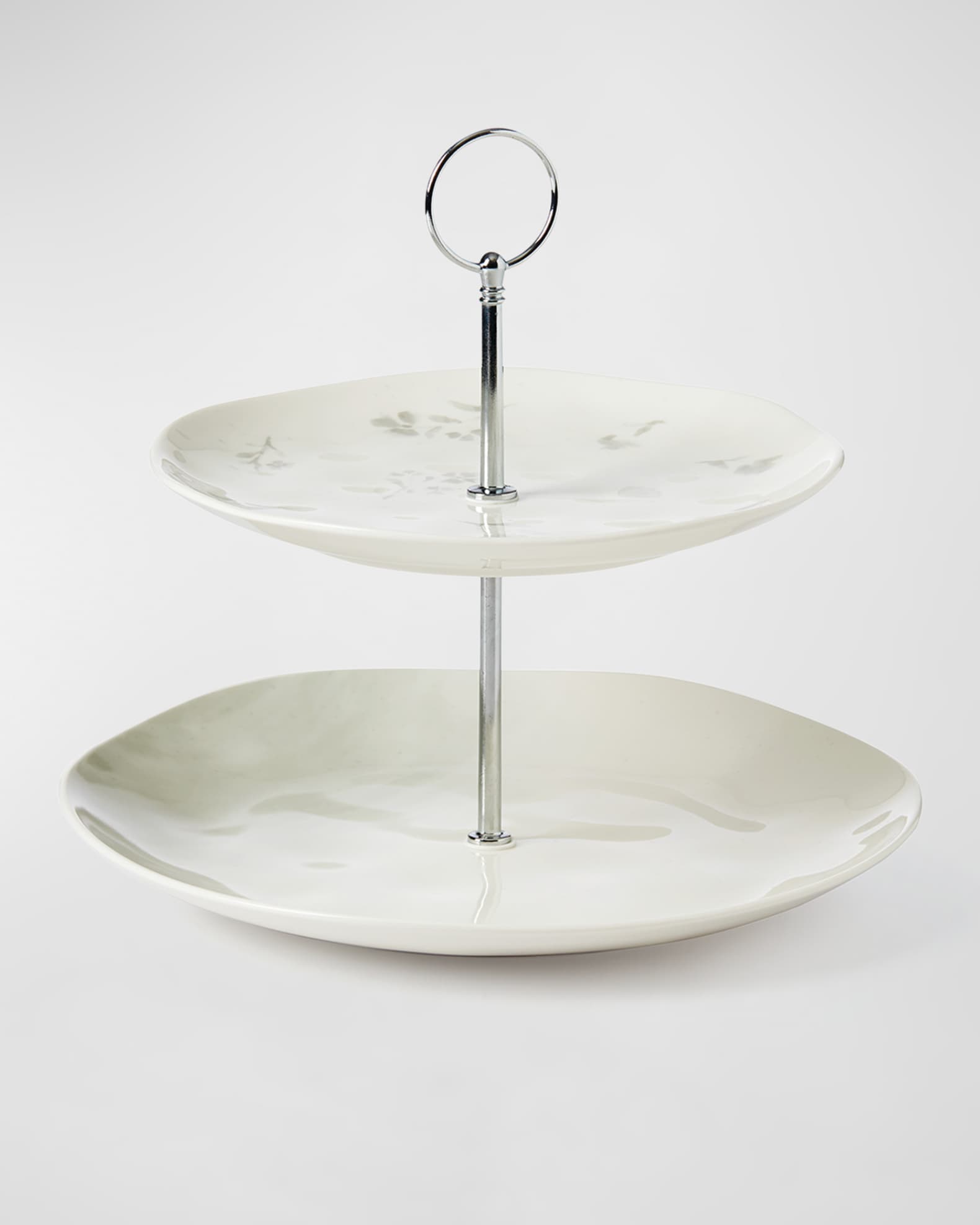 Lenox Oyster Bay Two-Tier Server | Neiman Marcus