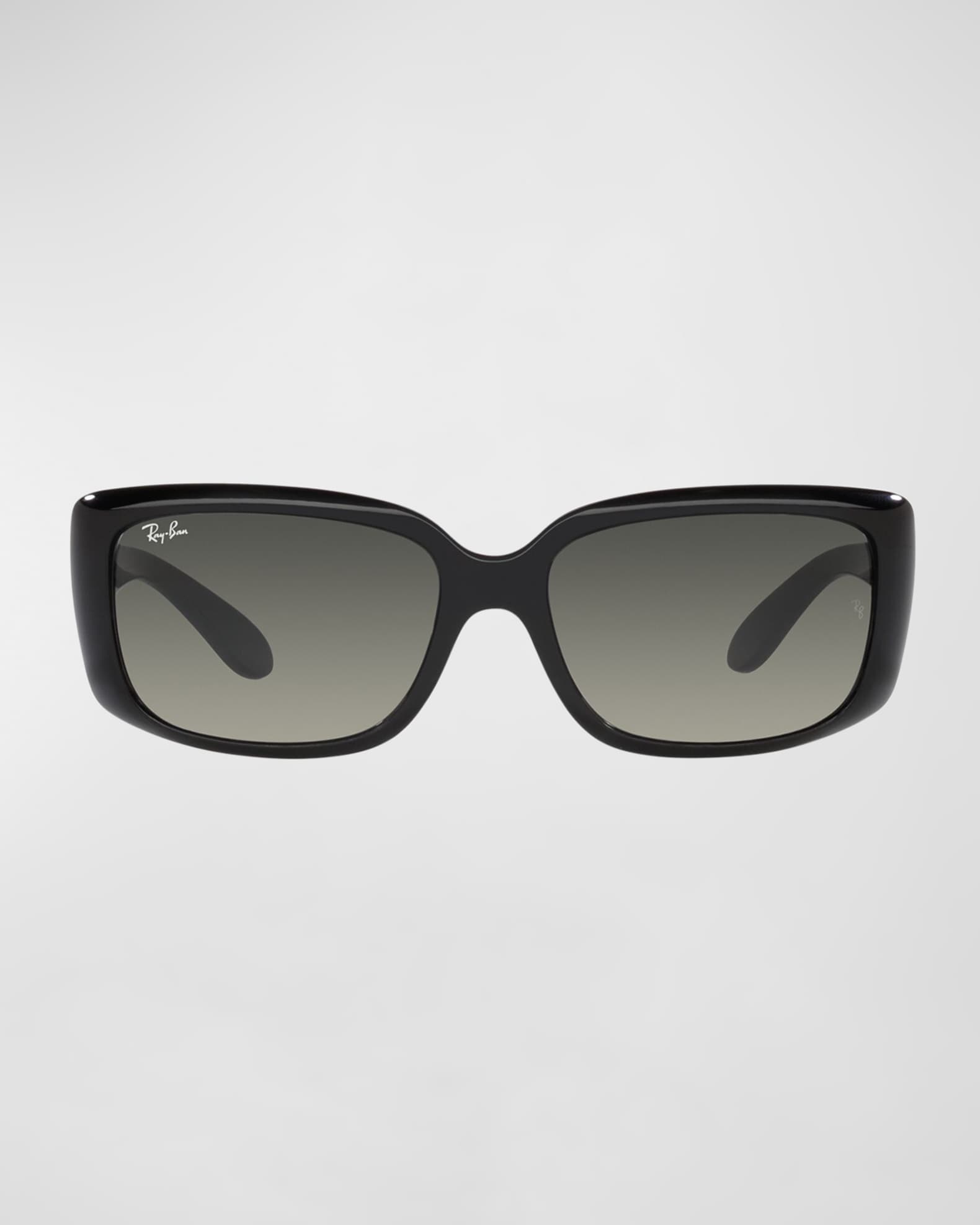 Ray-Ban Logo Rectangle Nylon Sunglasses | Neiman Marcus