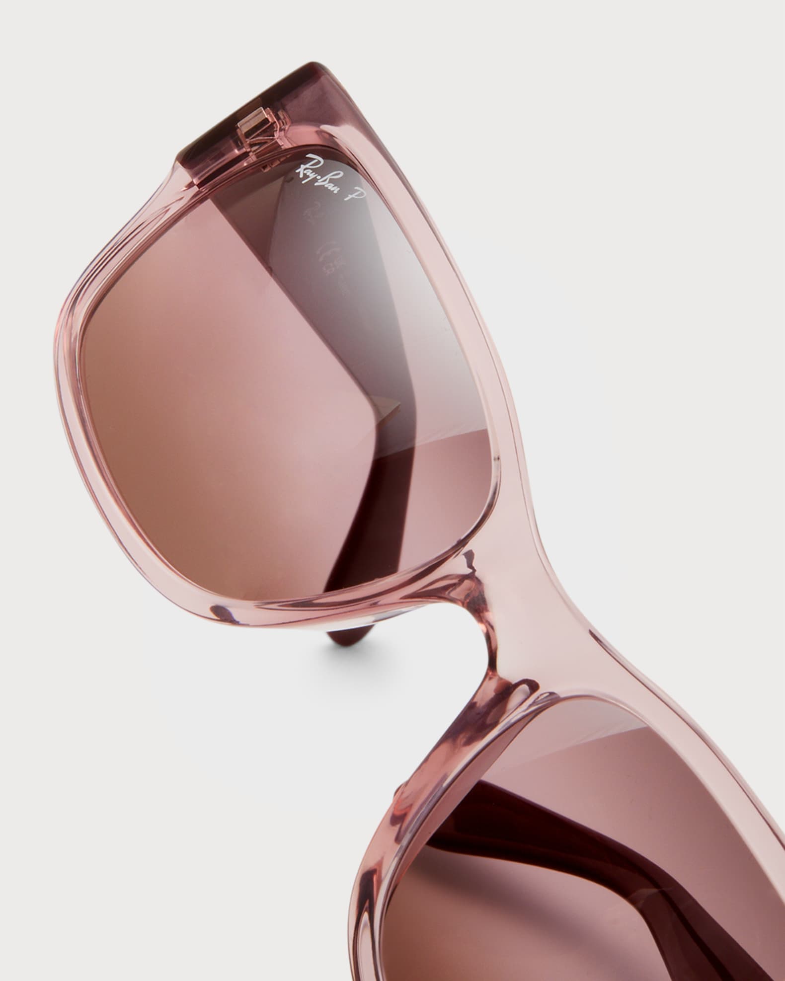 Ray-Ban Polarized Gradient Lens Rectangle Sunglasses | Neiman Marcus