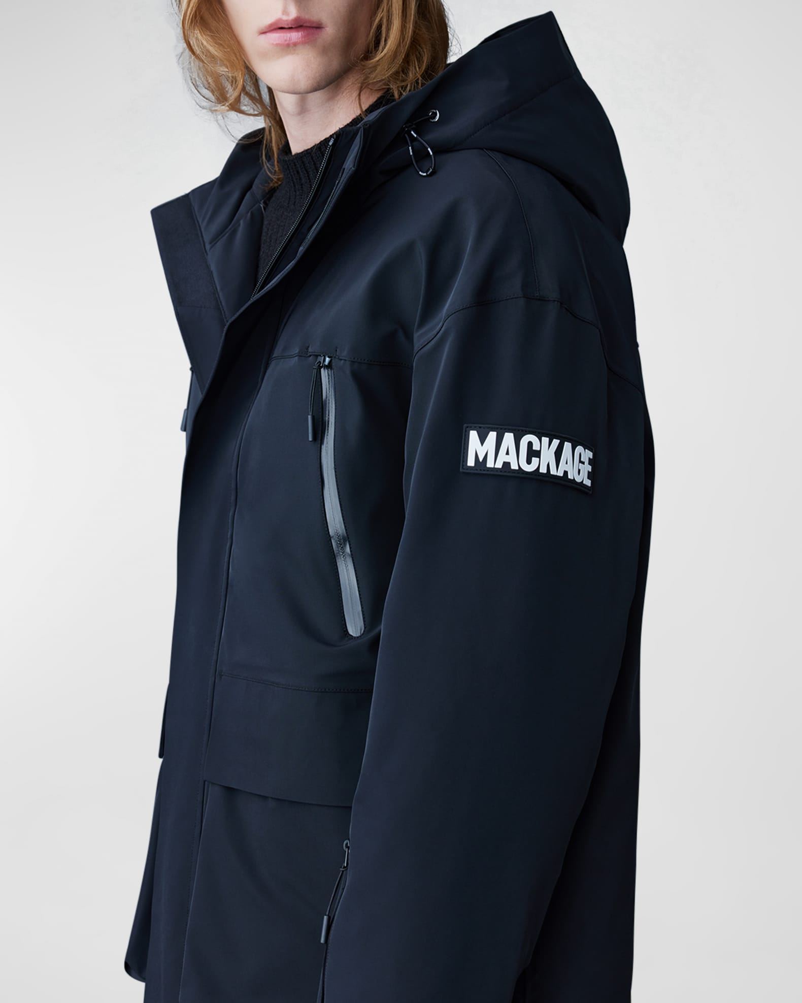 Mackage Men's Frost-Z Waterproof Hooded Down Ski Jacket | Neiman Marcus