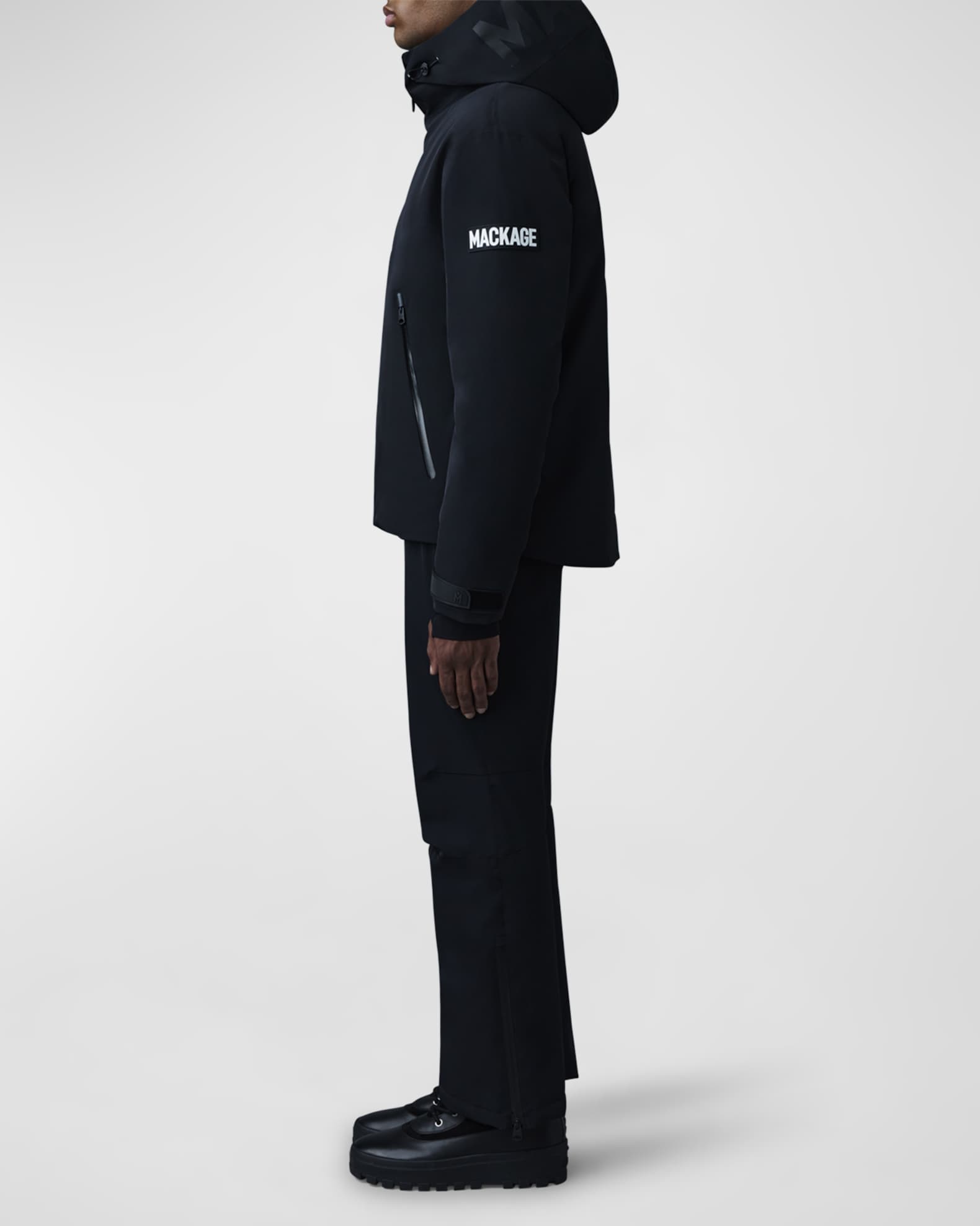 Mackage Men's Ski Performance Hooded Jacket | Neiman Marcus