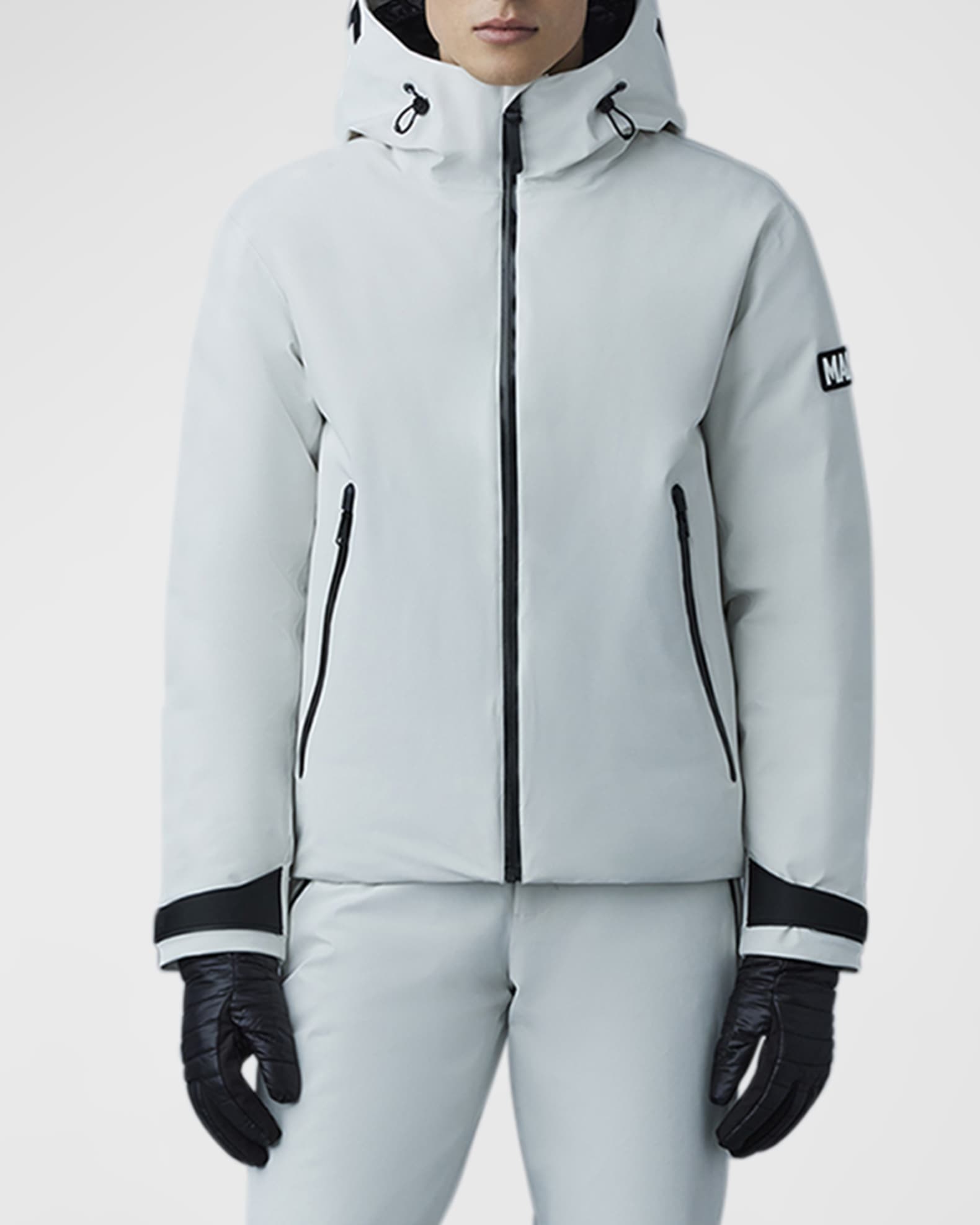 Mackage Men's Ski Performance Hooded Jacket | Neiman Marcus