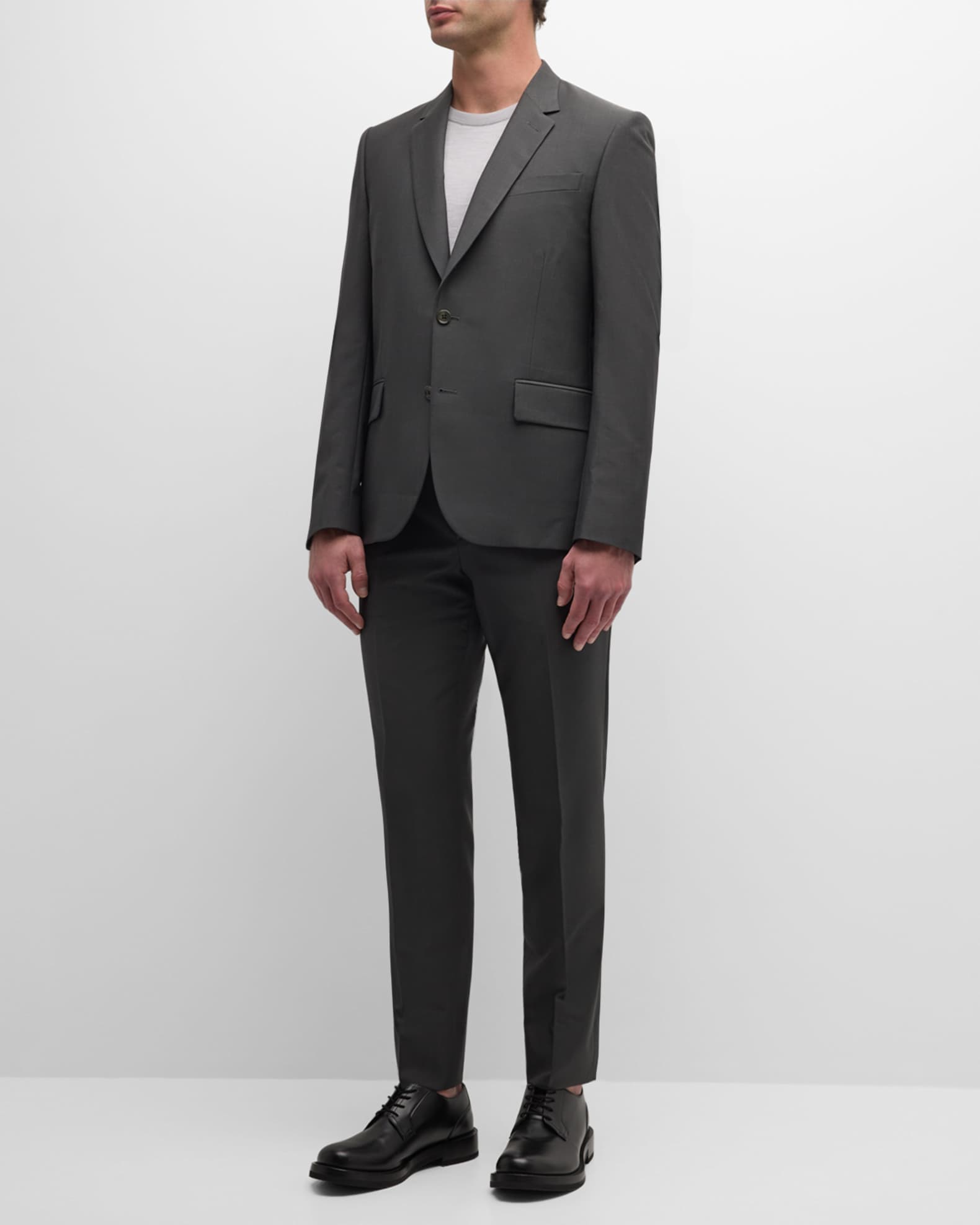 Paul Smith Men's Wool-Mohair Two-Button Suit | Neiman Marcus