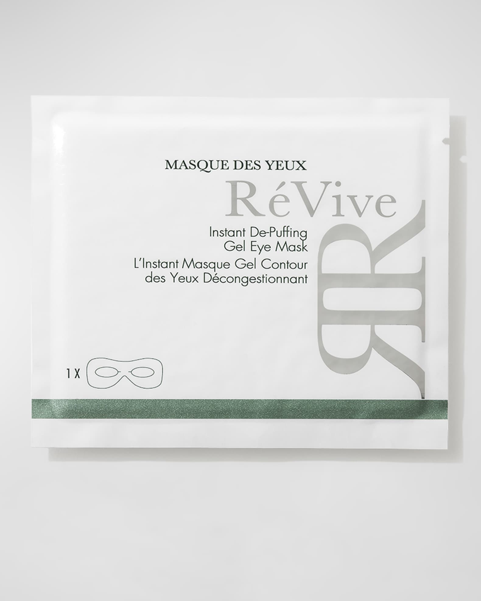 ReVive Masque Des Yeaux Instant De-Puffing Gel Eye Mask, 6 Pack ...