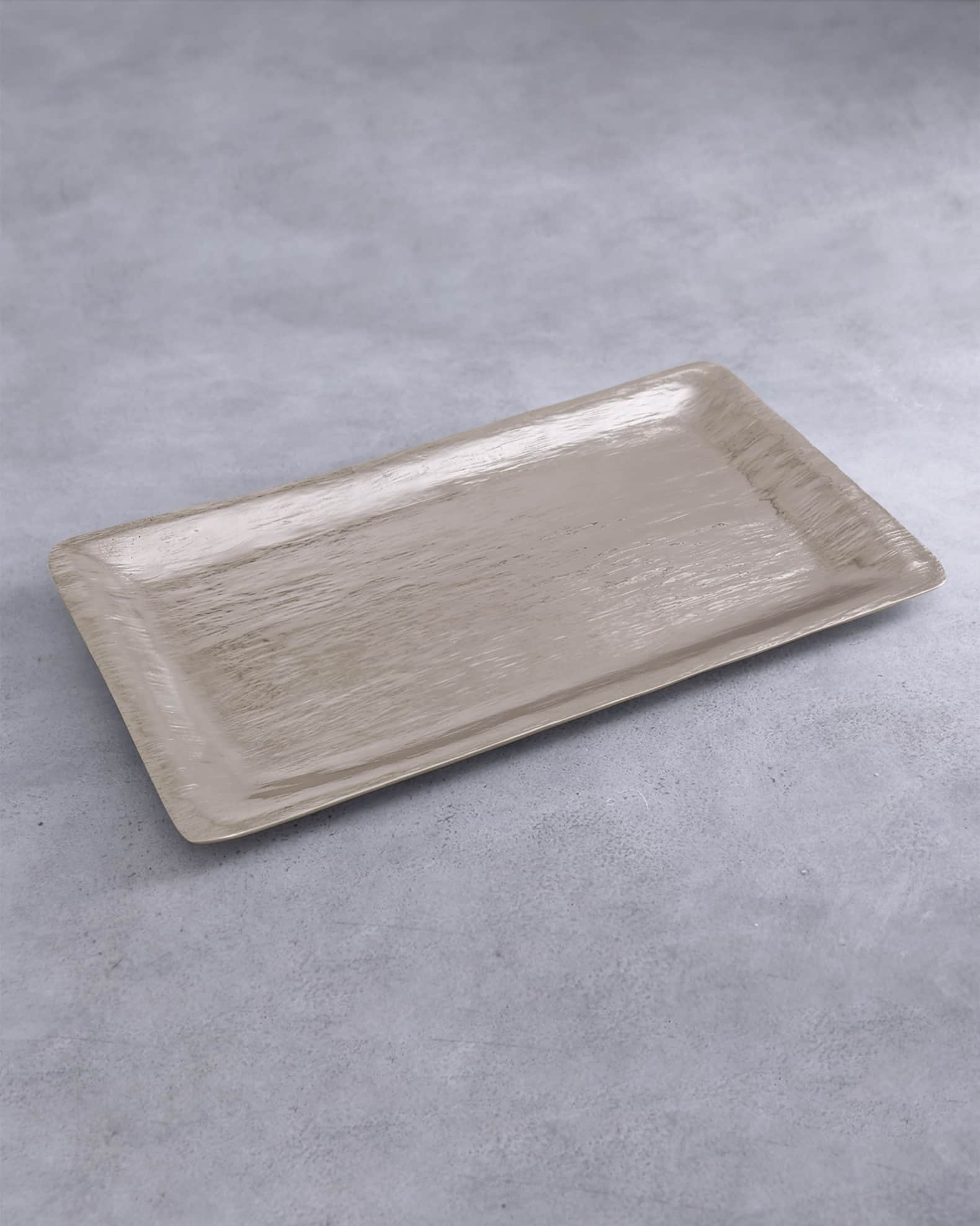 Beatriz Ball Sierra Modern Strie Long Rectangular Tray | Neiman Marcus
