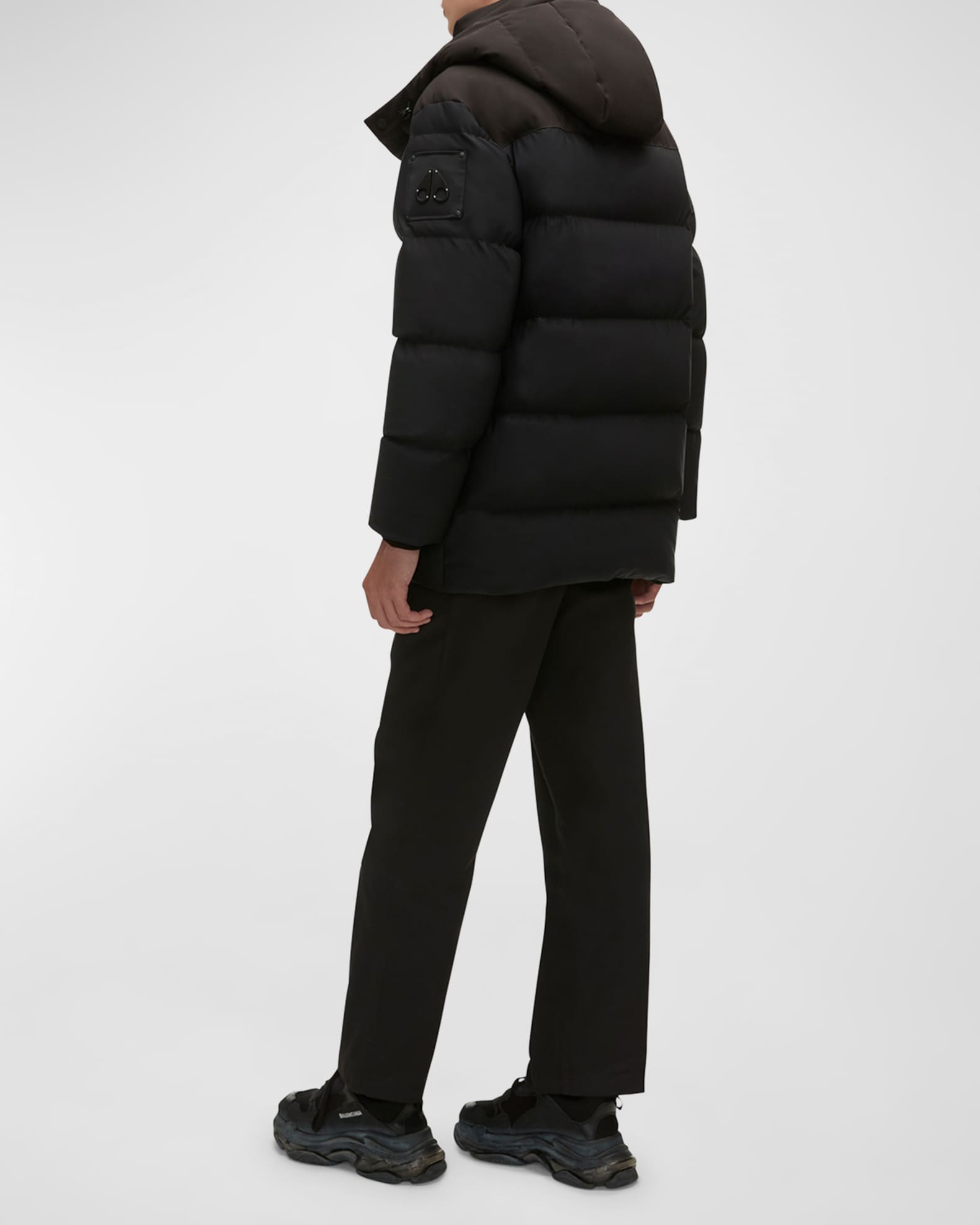 Moose Knuckles Men's Sugar Hill Matte Puffer Jacket | Neiman Marcus