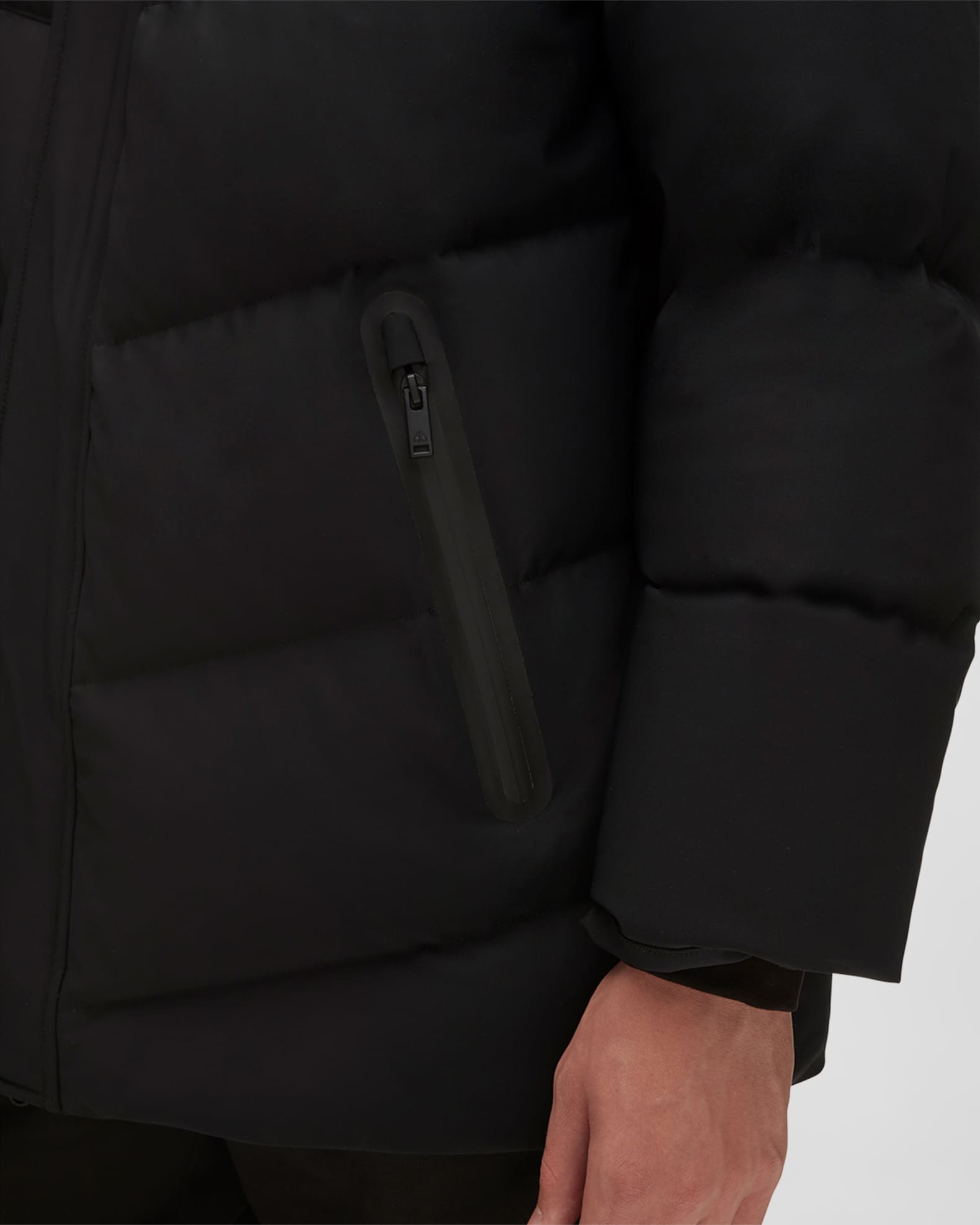 Moose Knuckles Men's Sugar Hill Matte Puffer Jacket | Neiman Marcus
