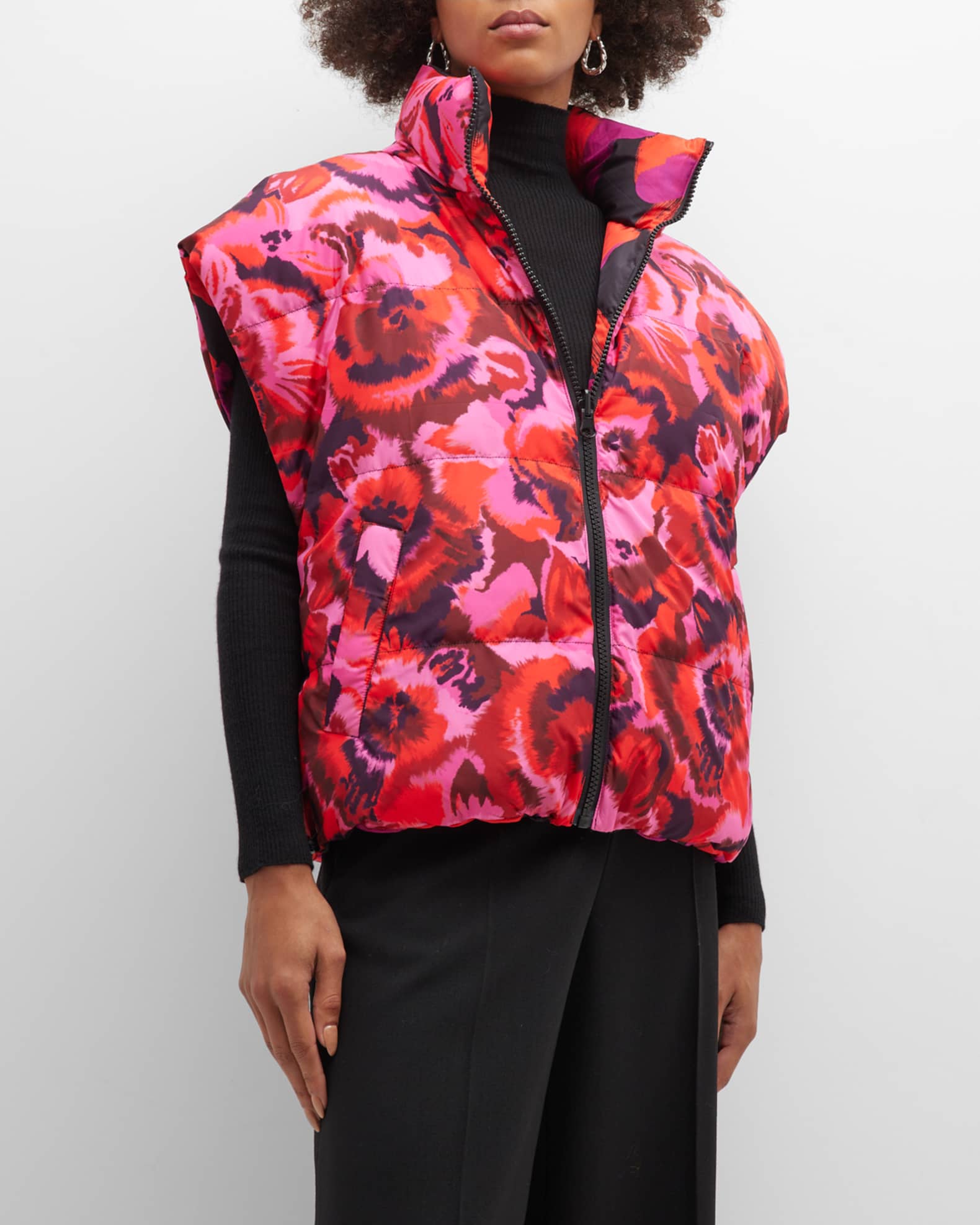 Essentiel Antwerp Chang Reversible Puffer Vest | Neiman Marcus