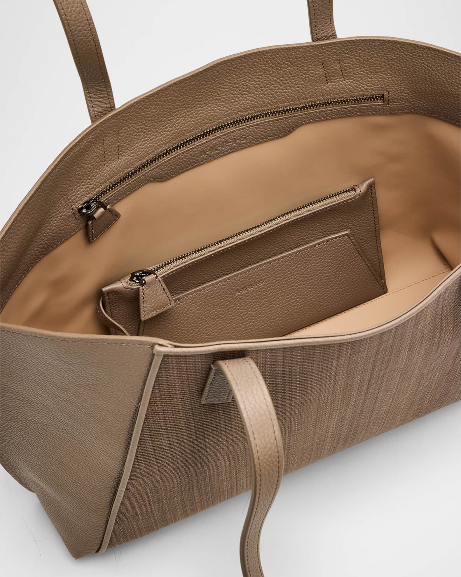 Akris Ai Small Leather Shoulder Bag | Neiman Marcus