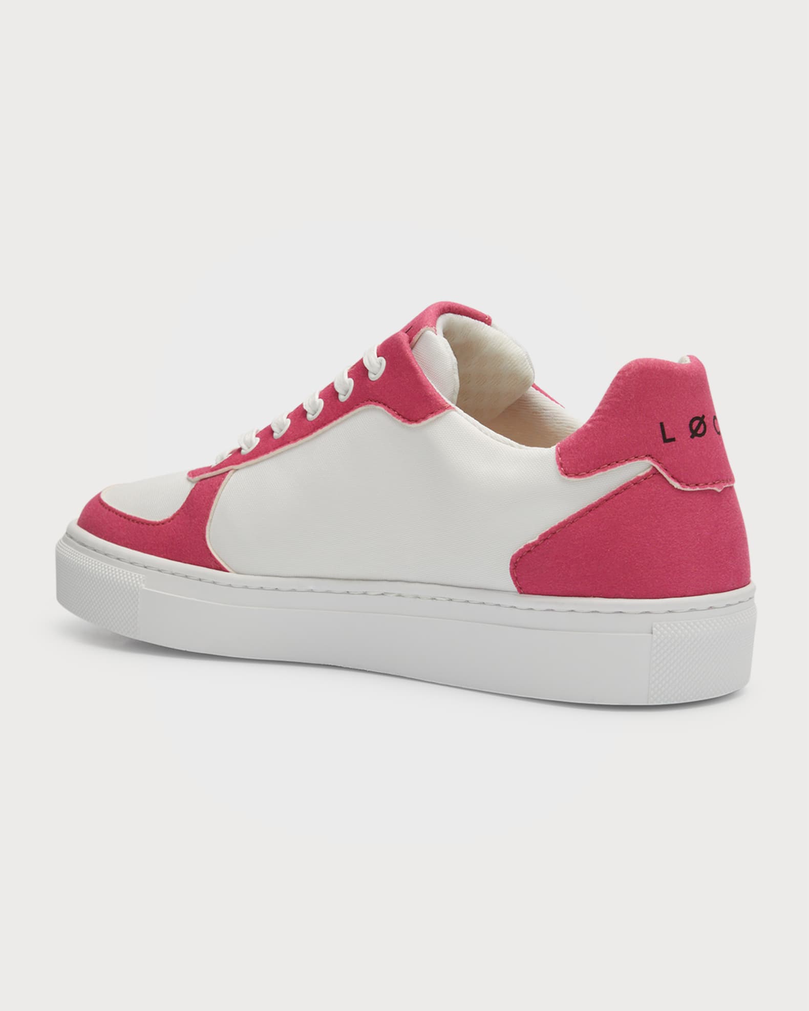 LOCI Seven Vegan Recycled Ocean Plastic Bicolor Low-Top Court Sneakers ...
