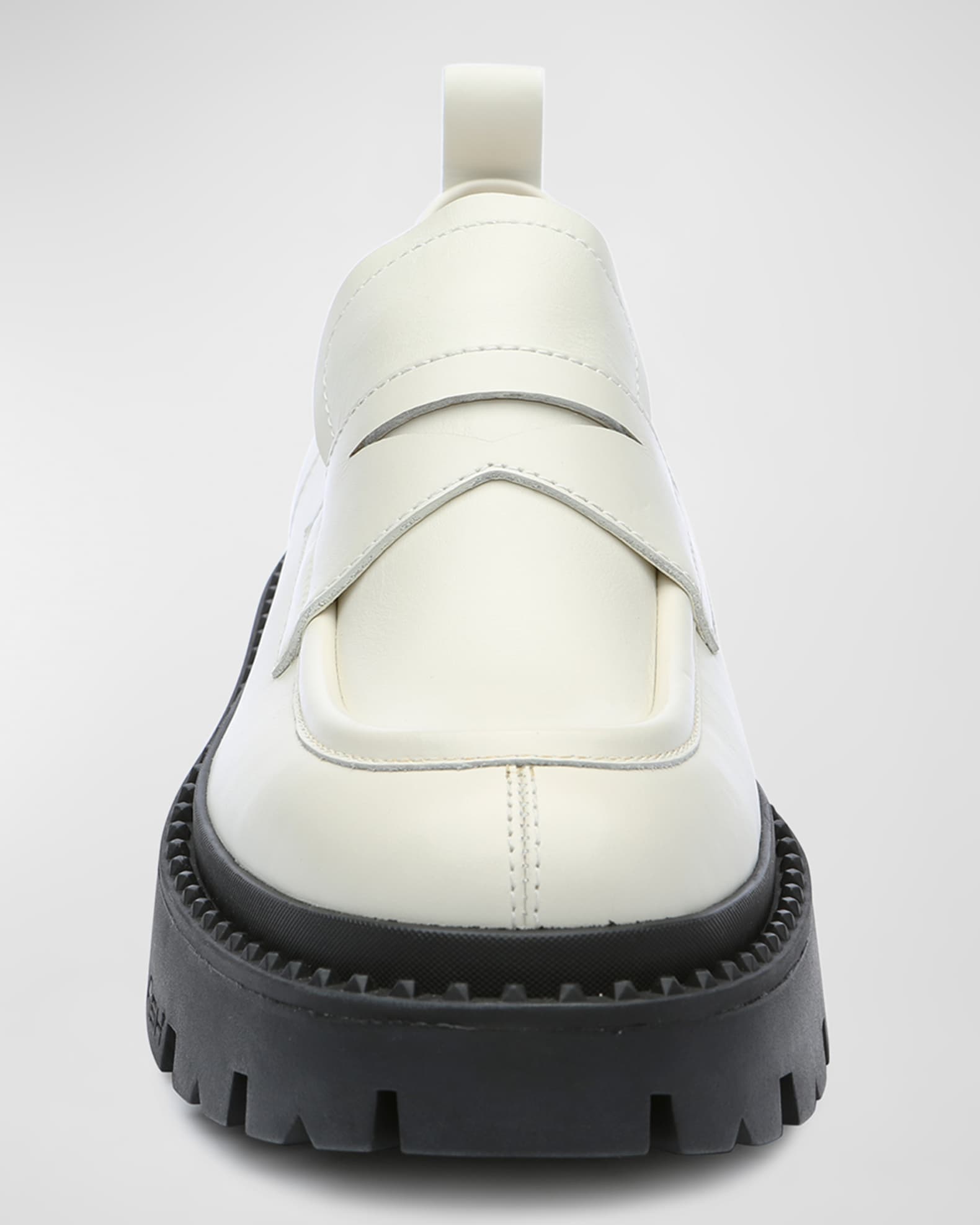 Ash Genial Leather Lug-Sole Penny Loafers | Neiman Marcus