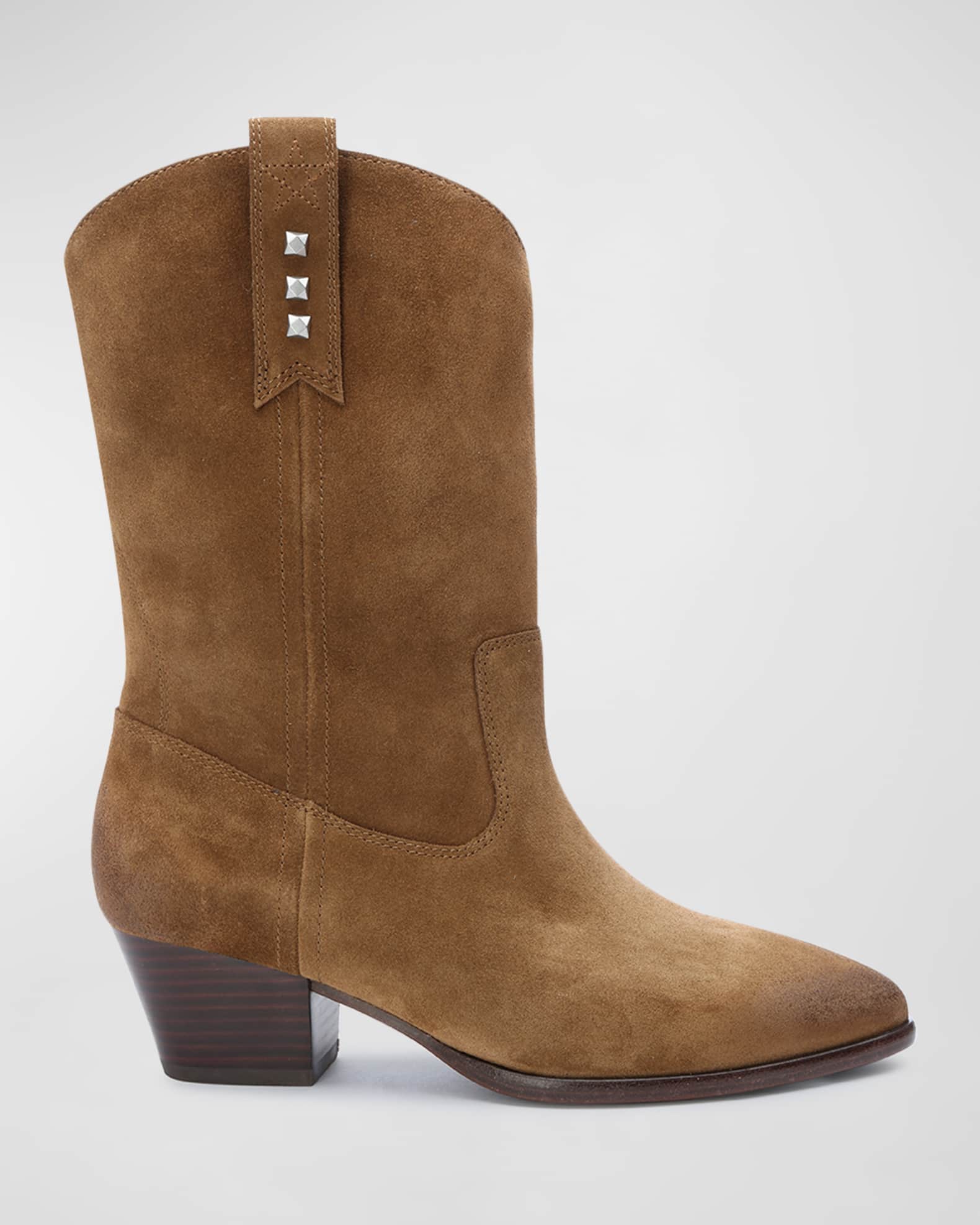 Ash Hooper Suede Cowboy Boots | Neiman Marcus