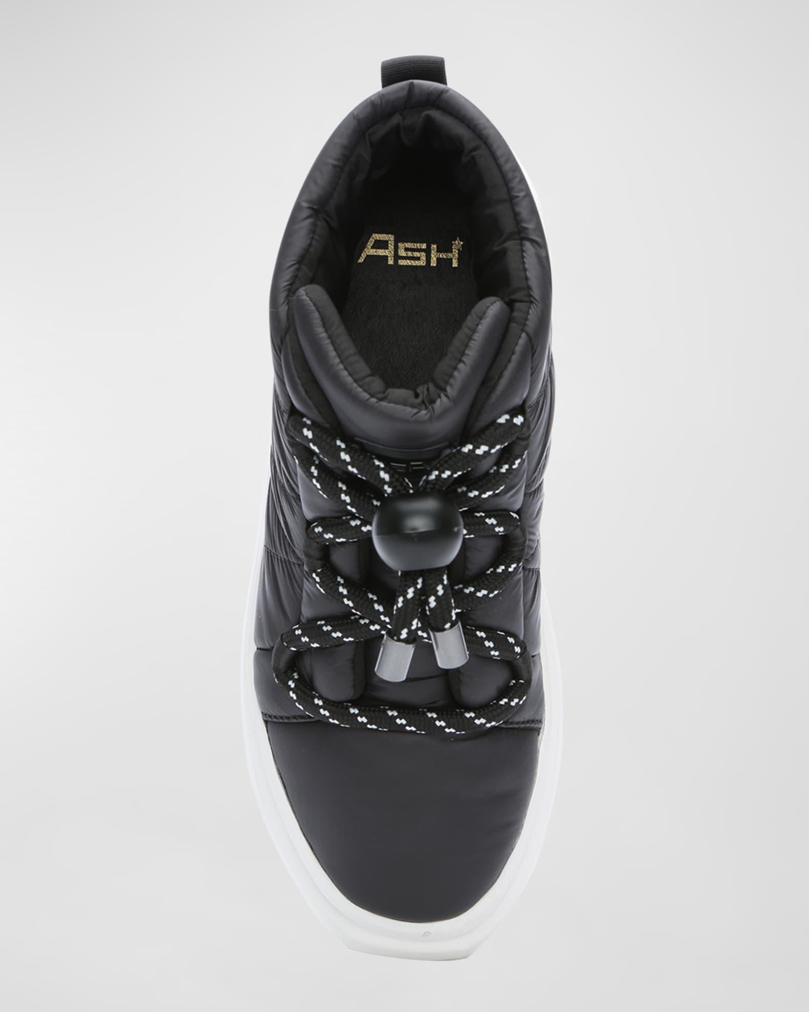 Ash Igloo Puffy Lace-Up Snow Booties | Neiman Marcus