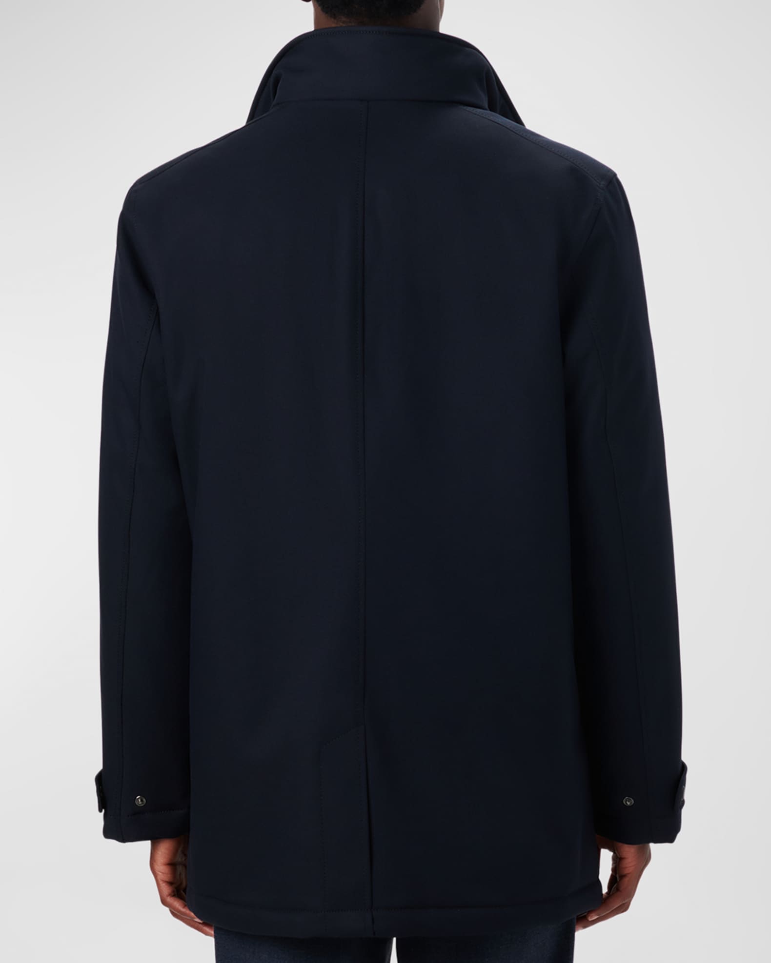 Bugatchi Men's Eco-Down®-Lined Water-Repellent Car Coat | Neiman Marcus
