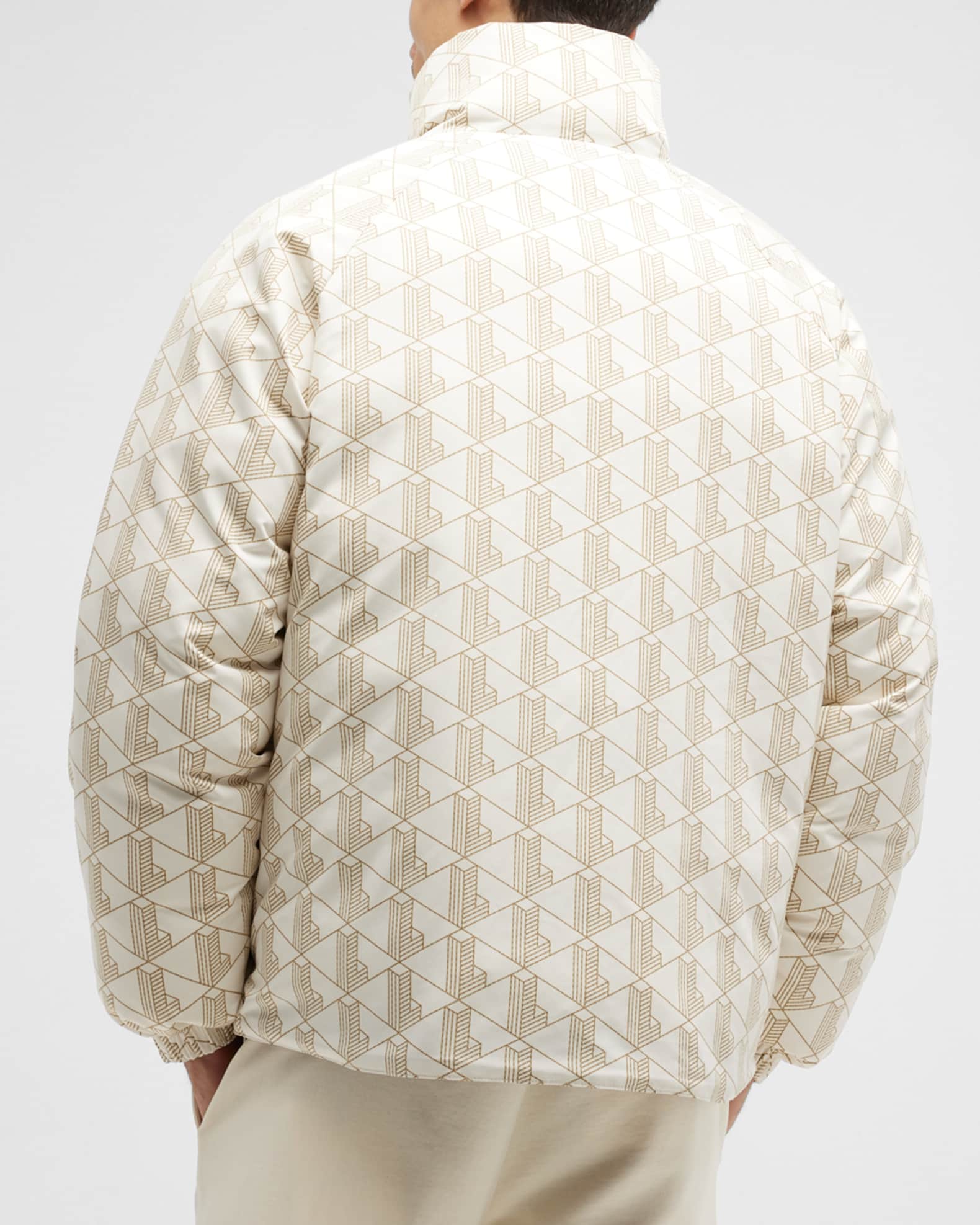 Lacoste Unisex Reversible Water-Resistant Down Puffer Jacket | Neiman ...