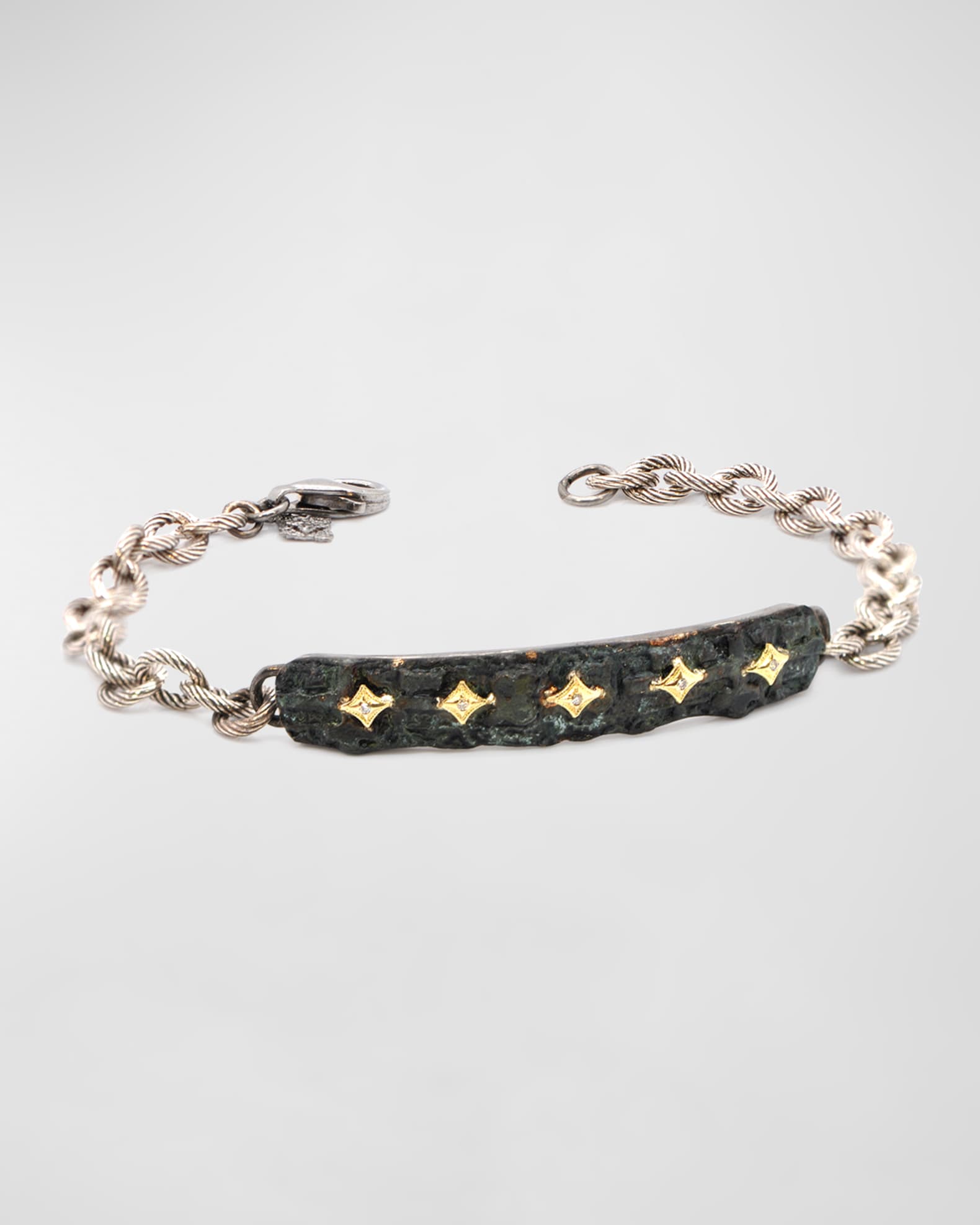 Armenta Men's Artifact ID Bracelet | Neiman Marcus Armenta Men's Artifact ID Bracelet | Neiman Marcus