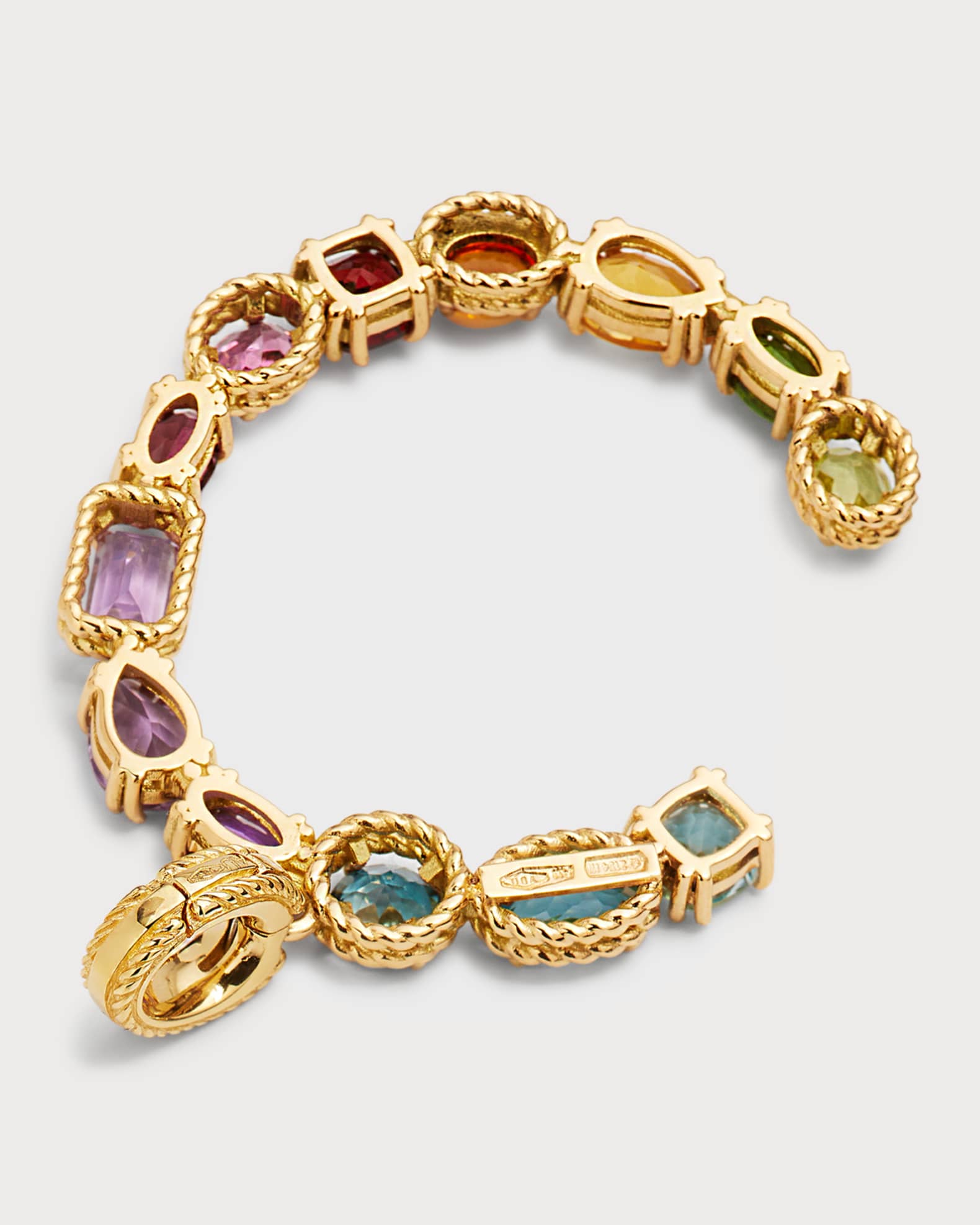 Dolce&Gabbana Yellow Gold Multi Fine Gem Charm, Letter C | Neiman Marcus