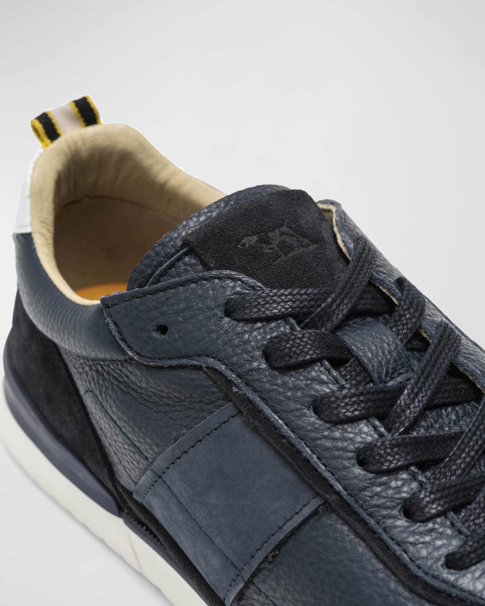 Rodd & Gunn Men's Parnell Leather Low-Top Sneakers | Neiman Marcus