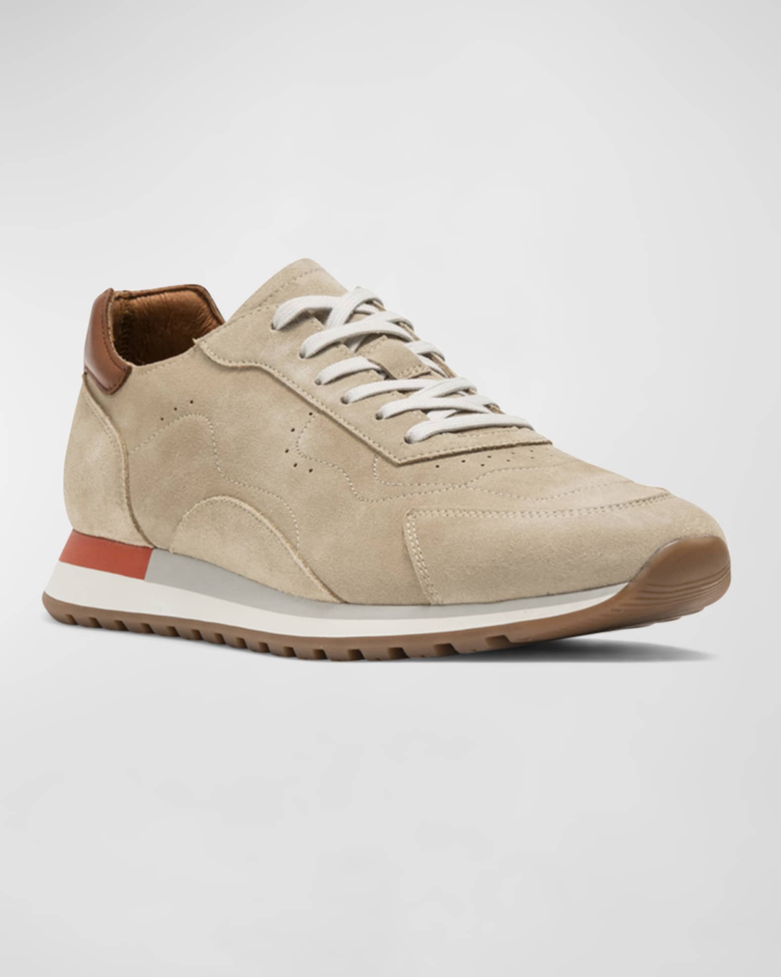Rodd & Gunn Men's Ponsonby Suede Low-Top Sneakers | Neiman Marcus