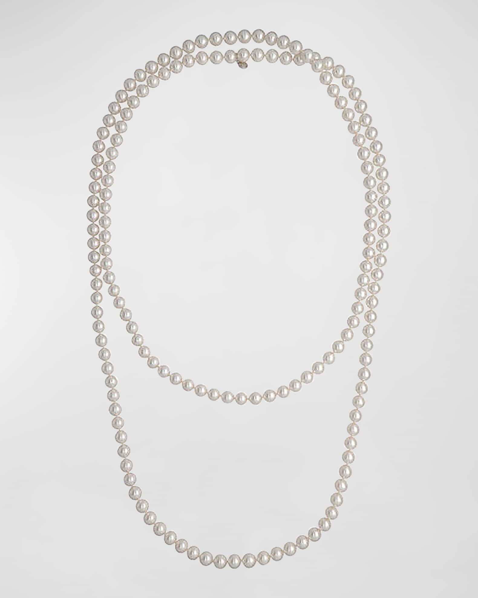 Majorica Jour Pearl-Strand Necklace, 60"L | Neiman Marcus
