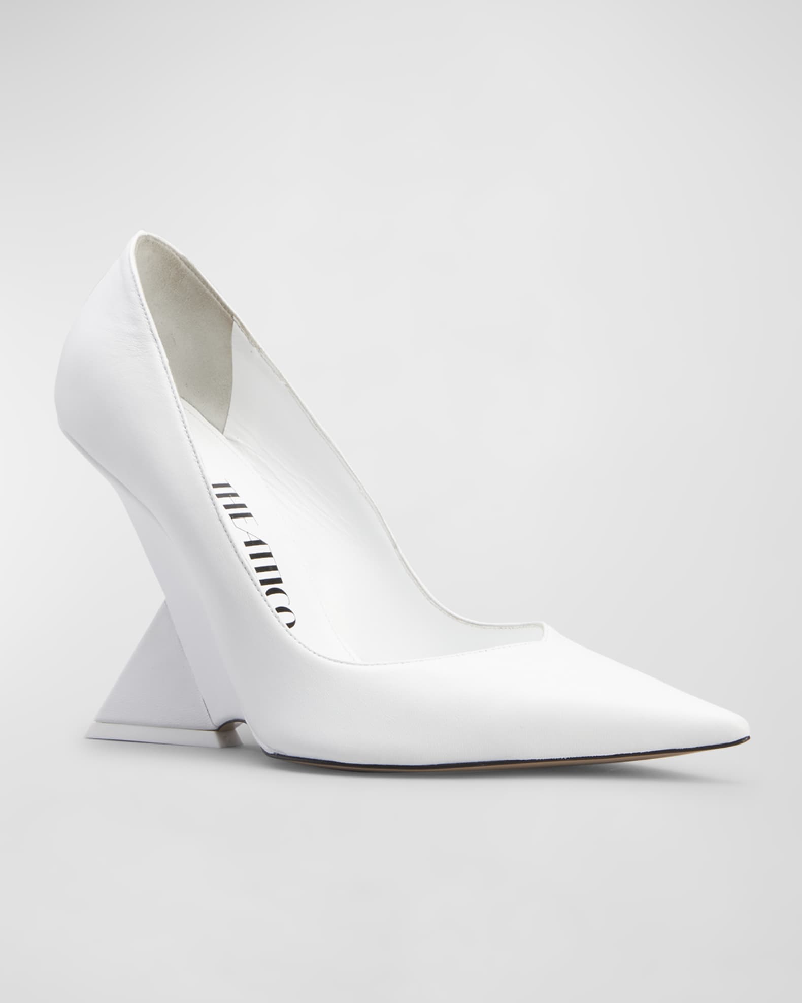 The Attico Cheope Raso 105mm Modern Pumps | Neiman Marcus
