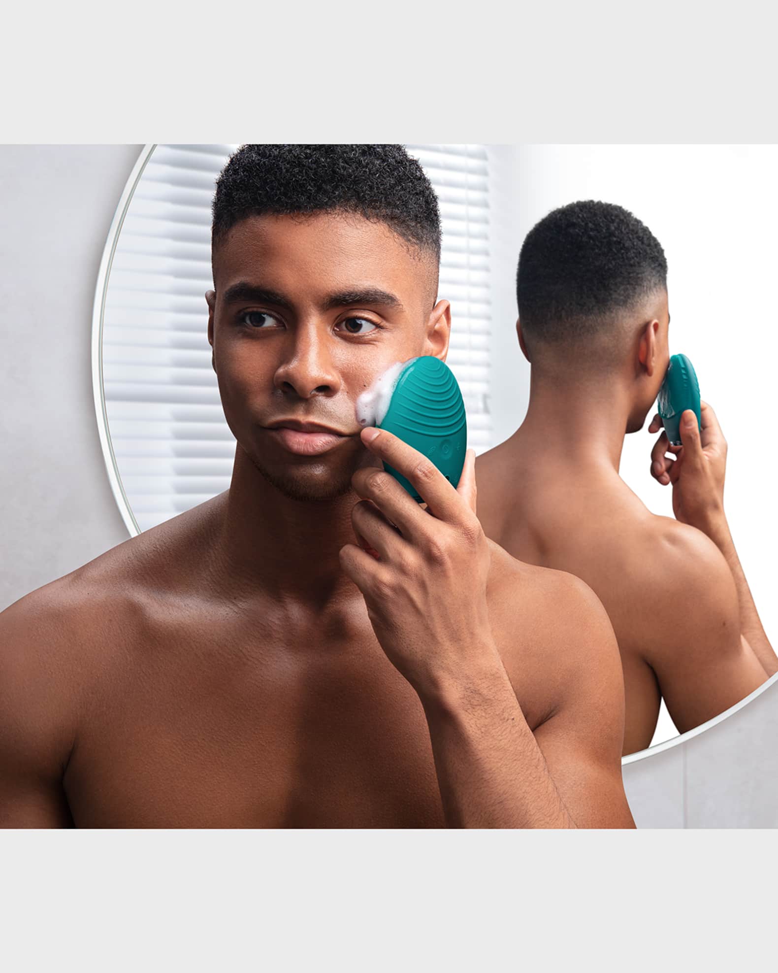 Foreo Luna 4 Men Smart Facial Cleansing & Firming Massage for Skin ...